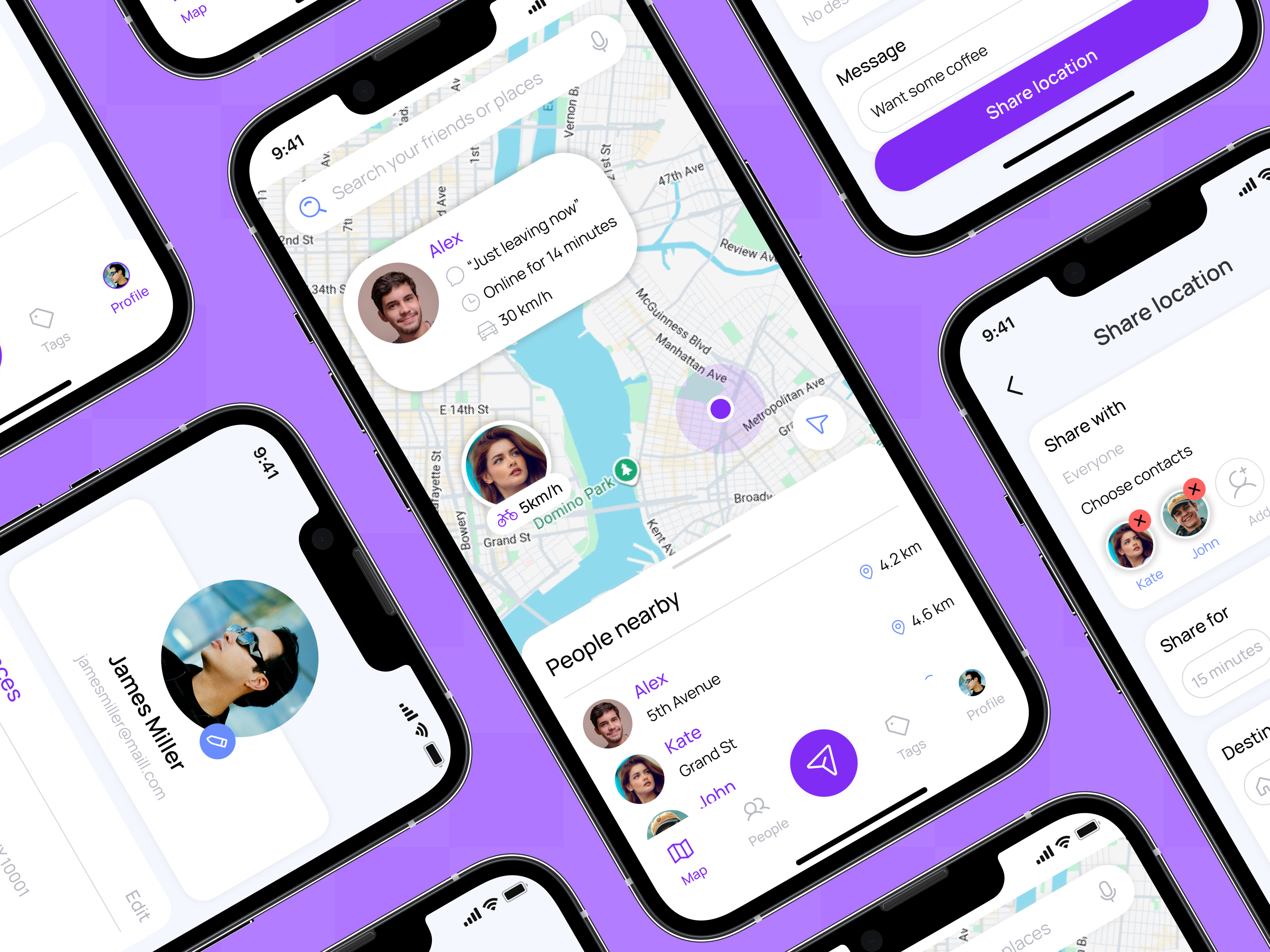 Social Network Mobile iOS App Design by Purrweb UI/UX Agency on Dribbble