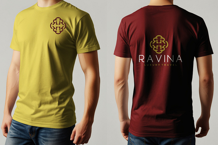 Ravina Logo(Travel) by TECH- NOVA on Dribbble