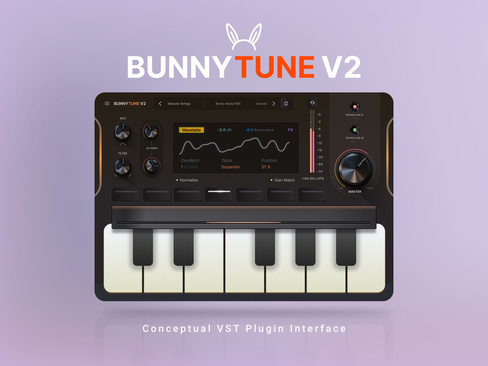 VST Plugin Interface by Kamal Abeyakoon on Dribbble