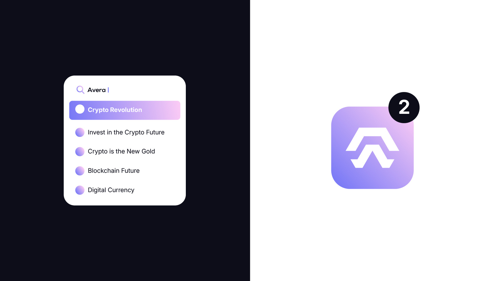 Avera Futuristic Lettermark Logo for Crypto, Web3, and Fintech by ...