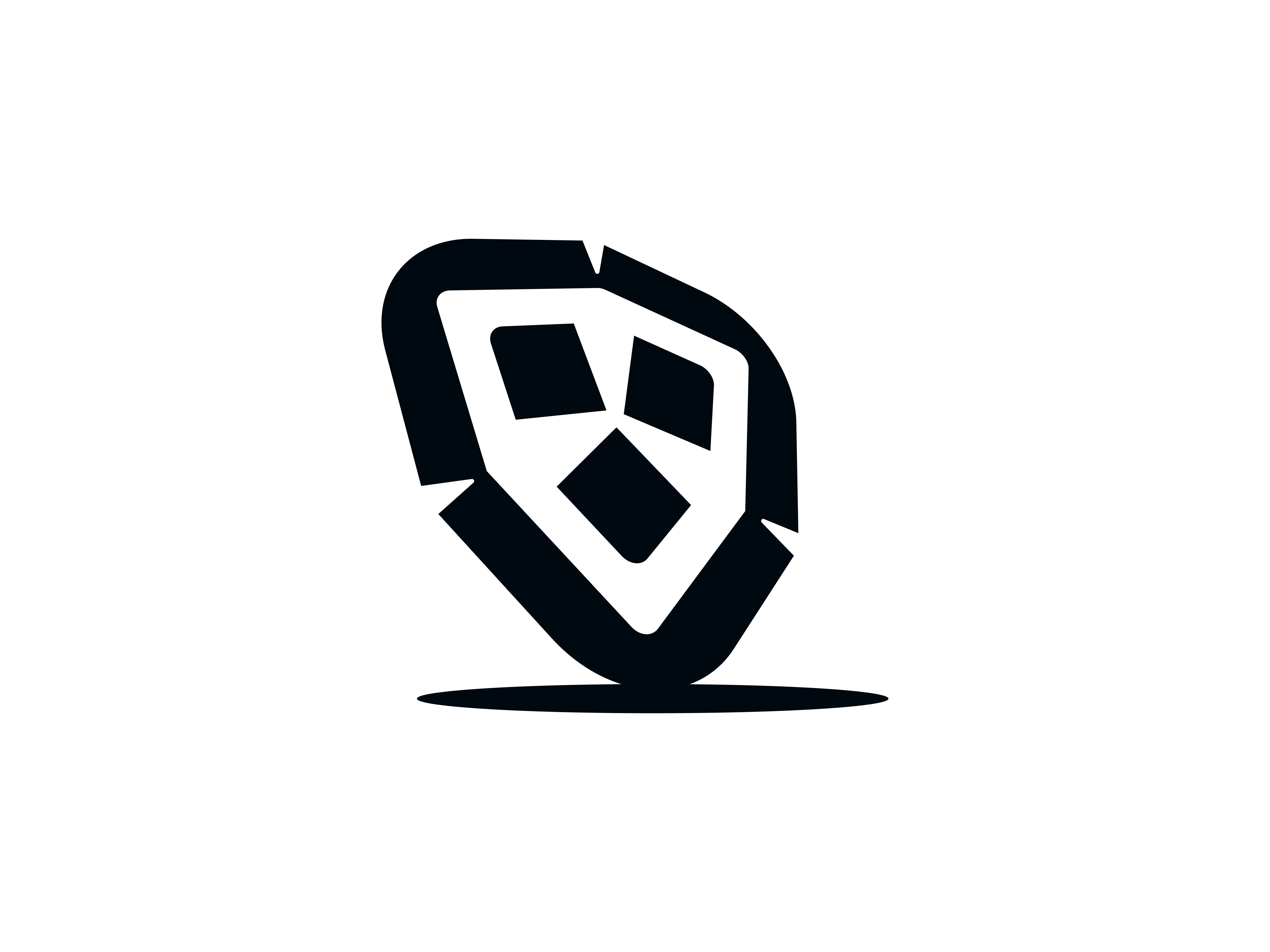Abstract Shield Logo design - Minimalist Modern - For Sale by Anik ...