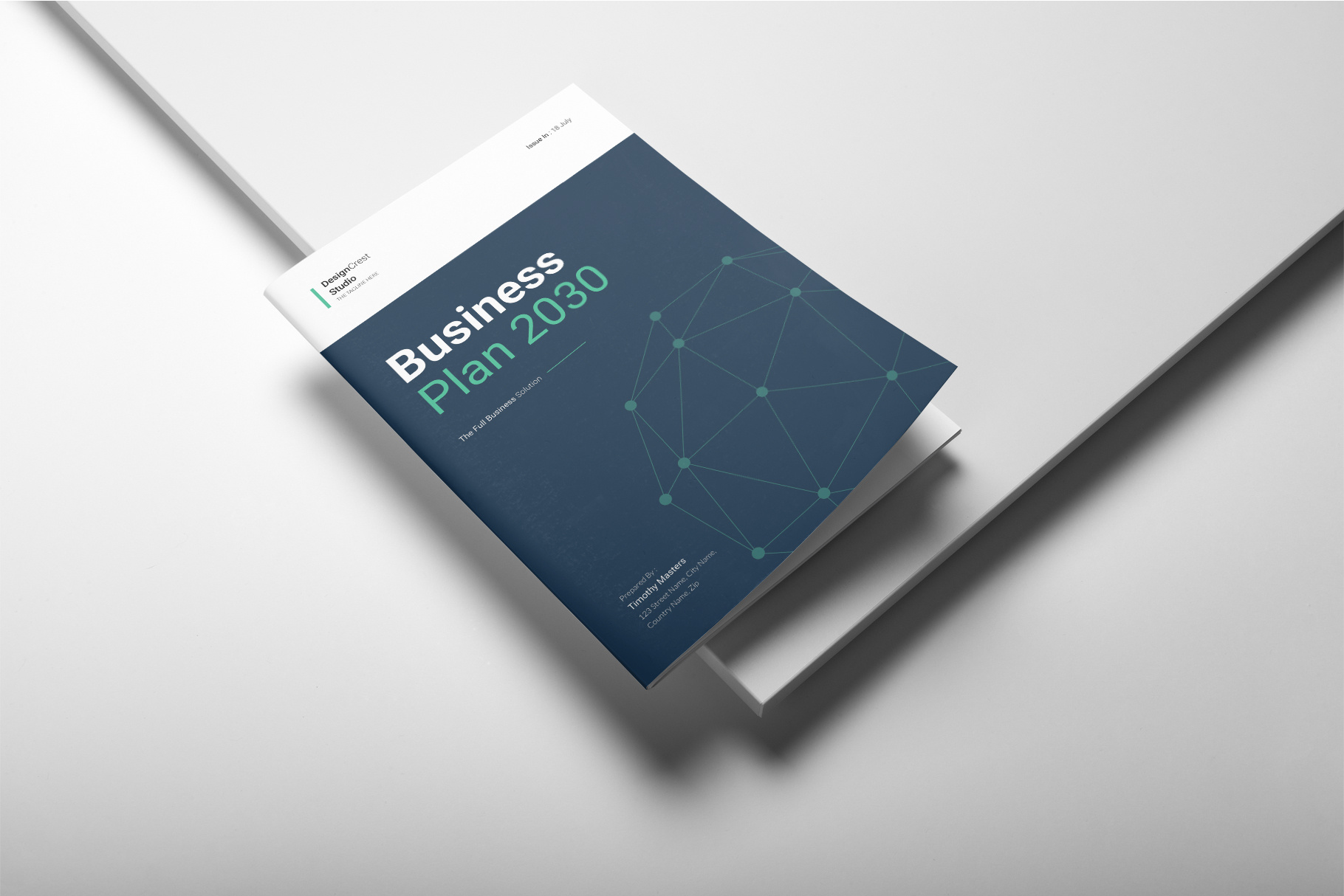 Business Plan Template by DesignCrest on Dribbble