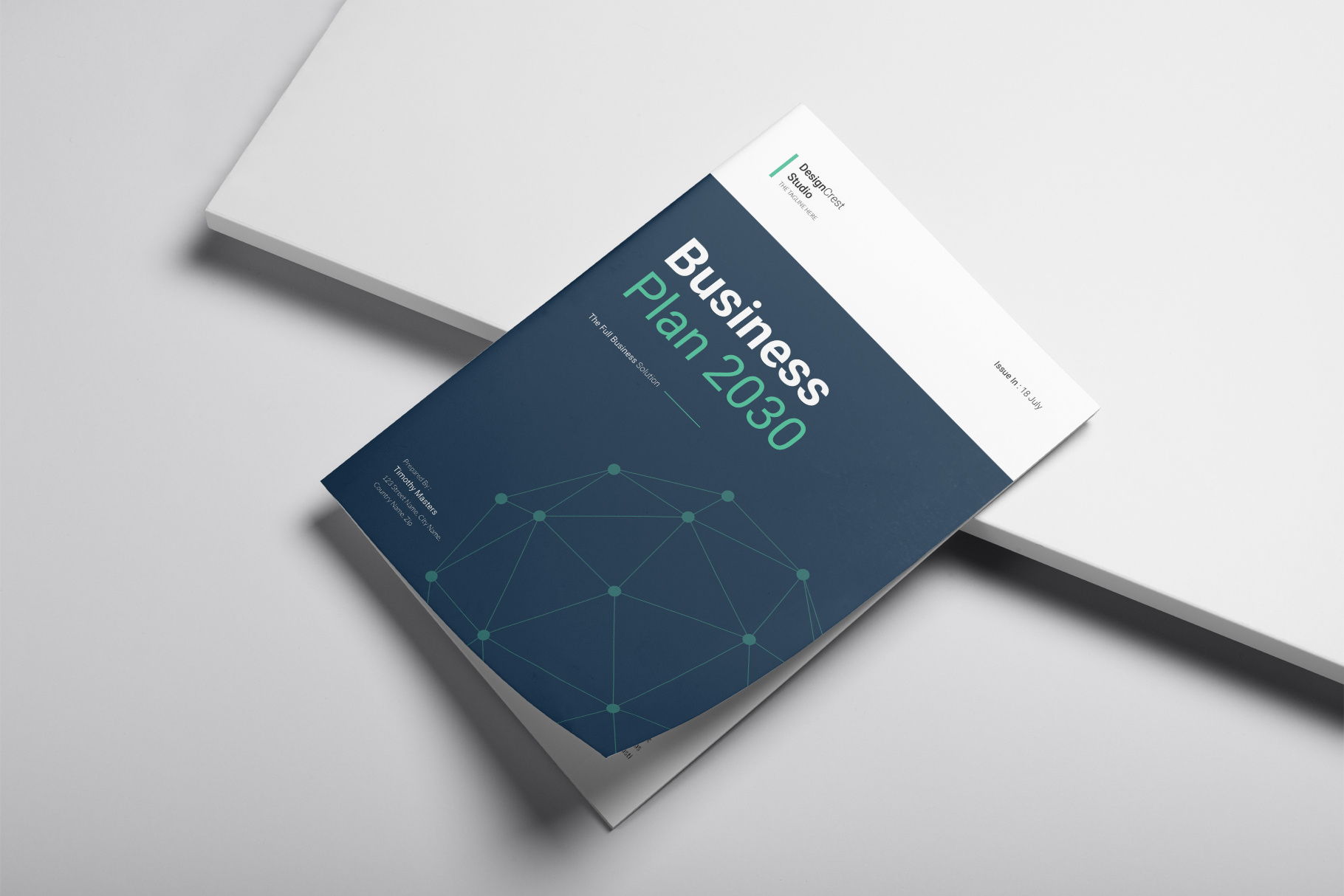 Business Plan Template by DesignCrest on Dribbble