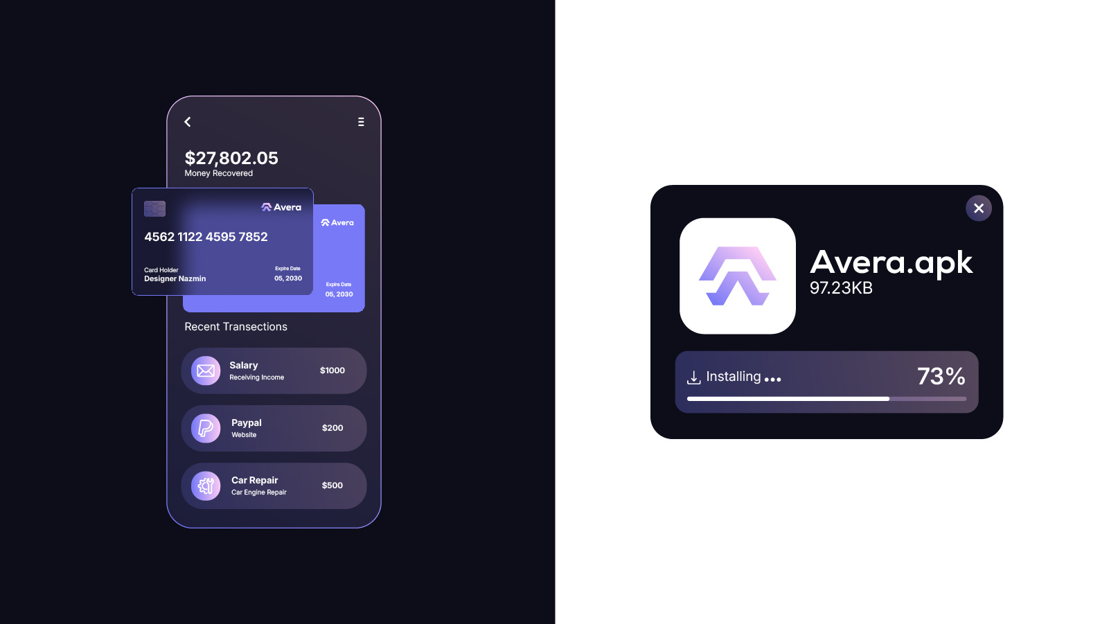 Avera Lettermark Logo Design For Crypto and Web3 by Designer Nazmin ...