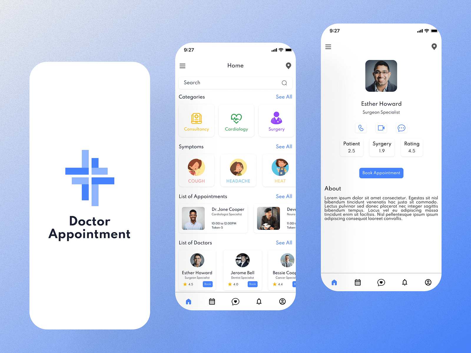 Doctor Appointment Application by Nautilus Techlabs on Dribbble