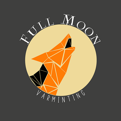 Full Moon Logo by Joan Grobbelaar on Dribbble