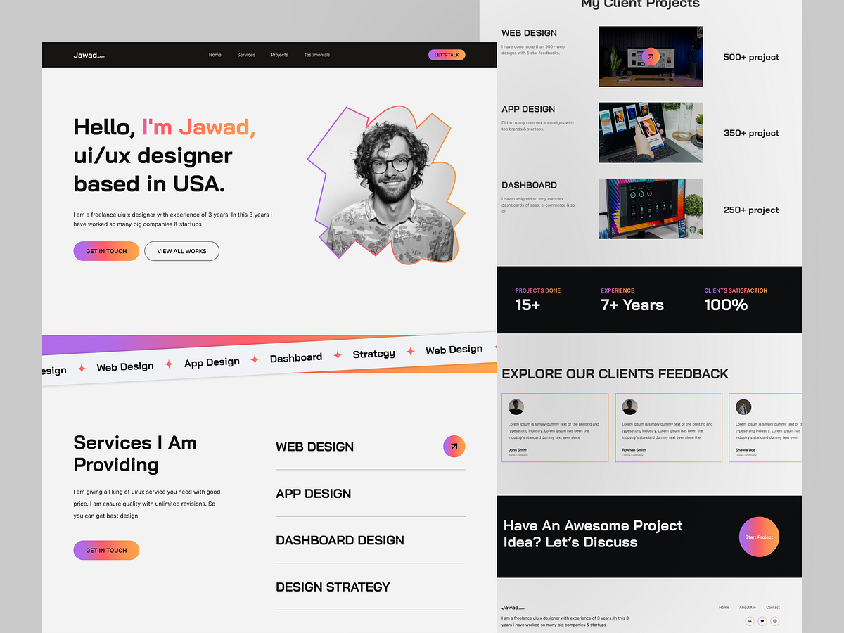 Browse thousands of Software Developer Portfolio images for design ...