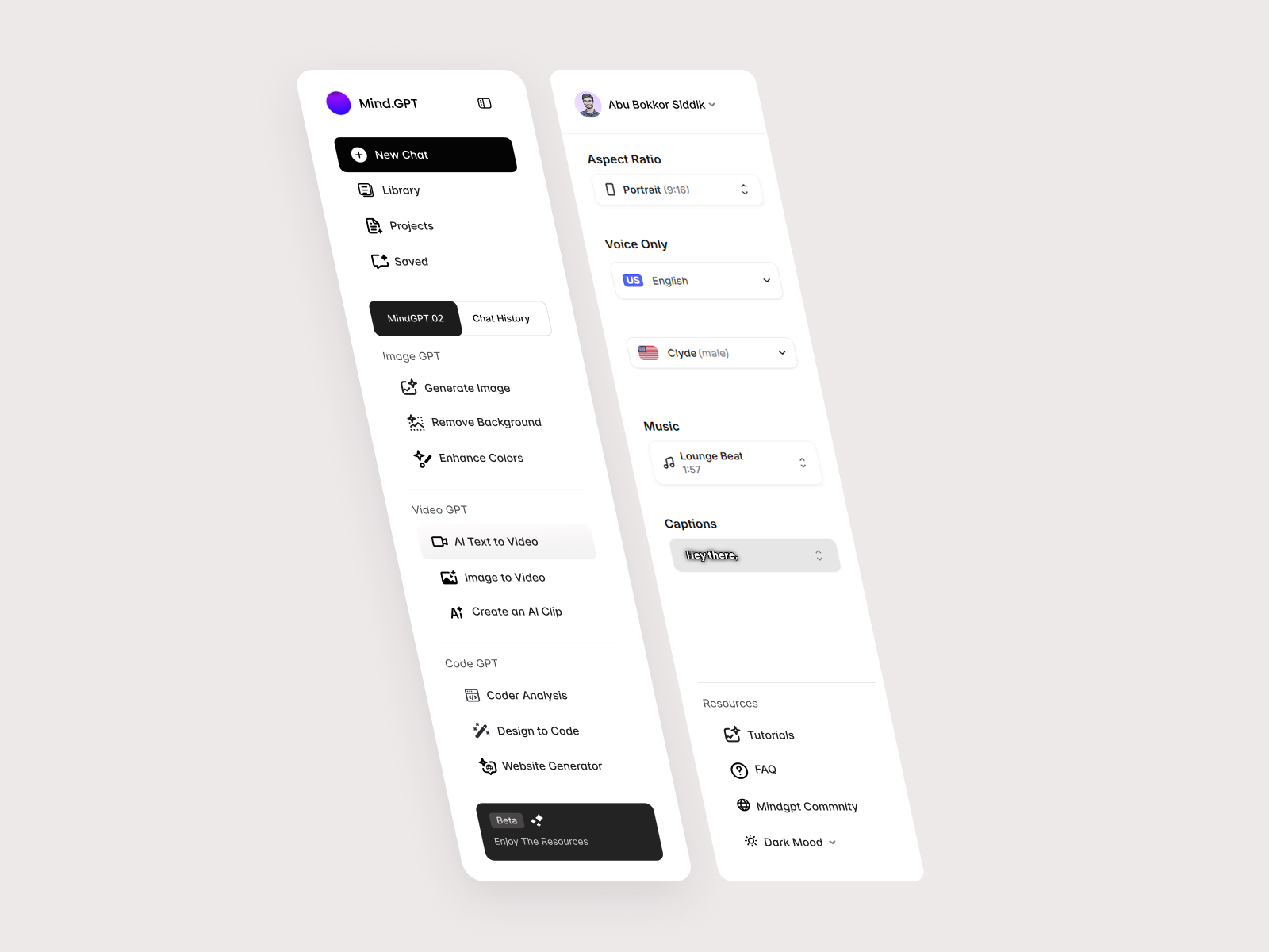 AI GPT Writing Dashboard Design by Abu Bokkor Siddik 🔥 on Dribbble