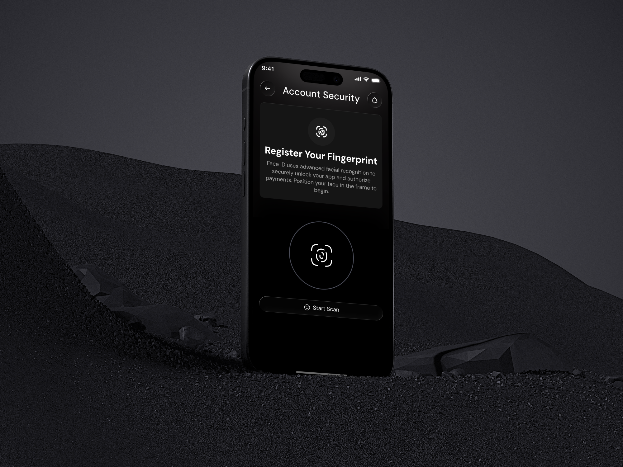 Smart Wallet App Biometric Security Setup by Appwave for Confidency on ...