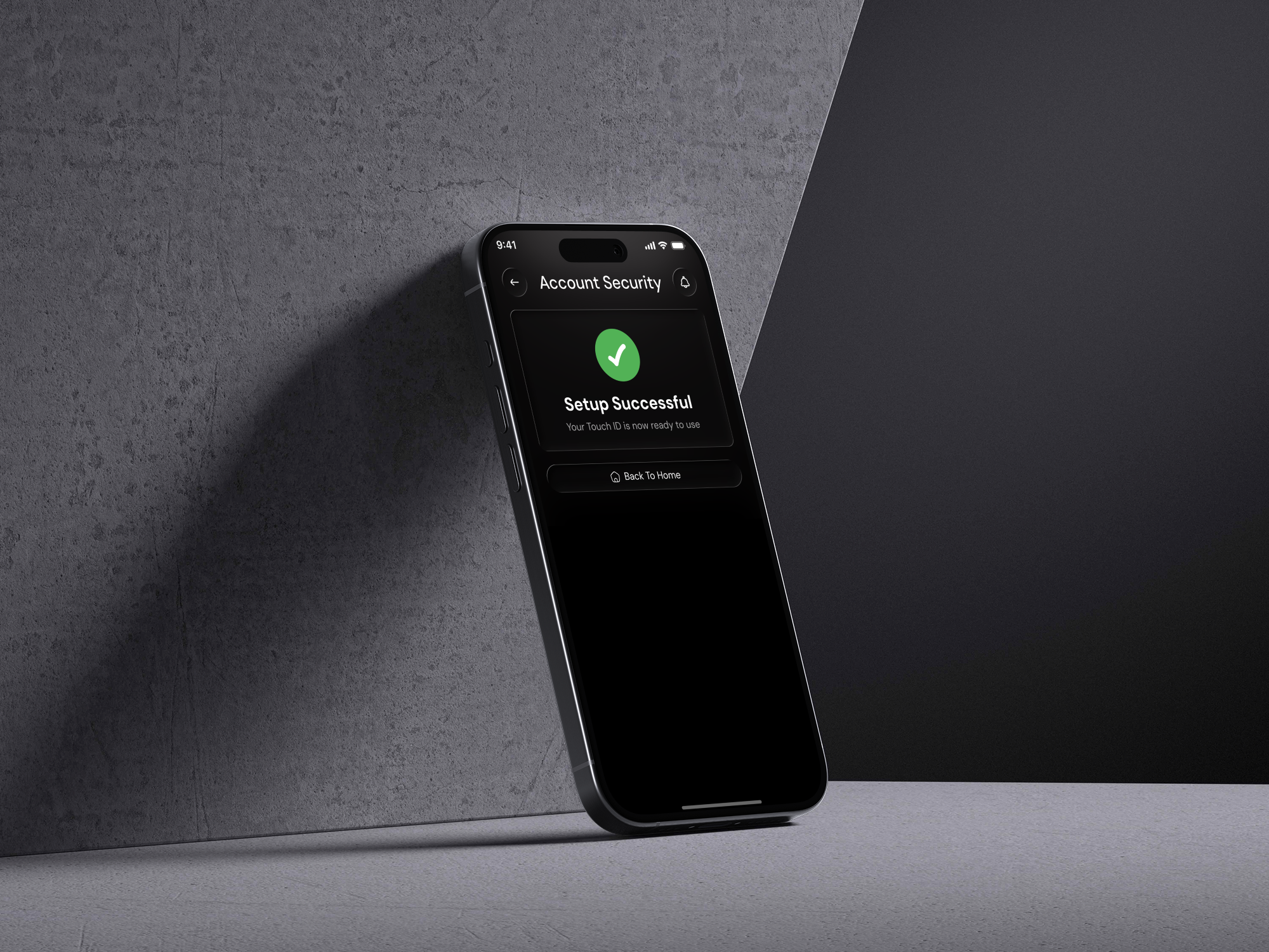 Smart Wallet App Biometric Security Setup by Appwave for Confidency on ...