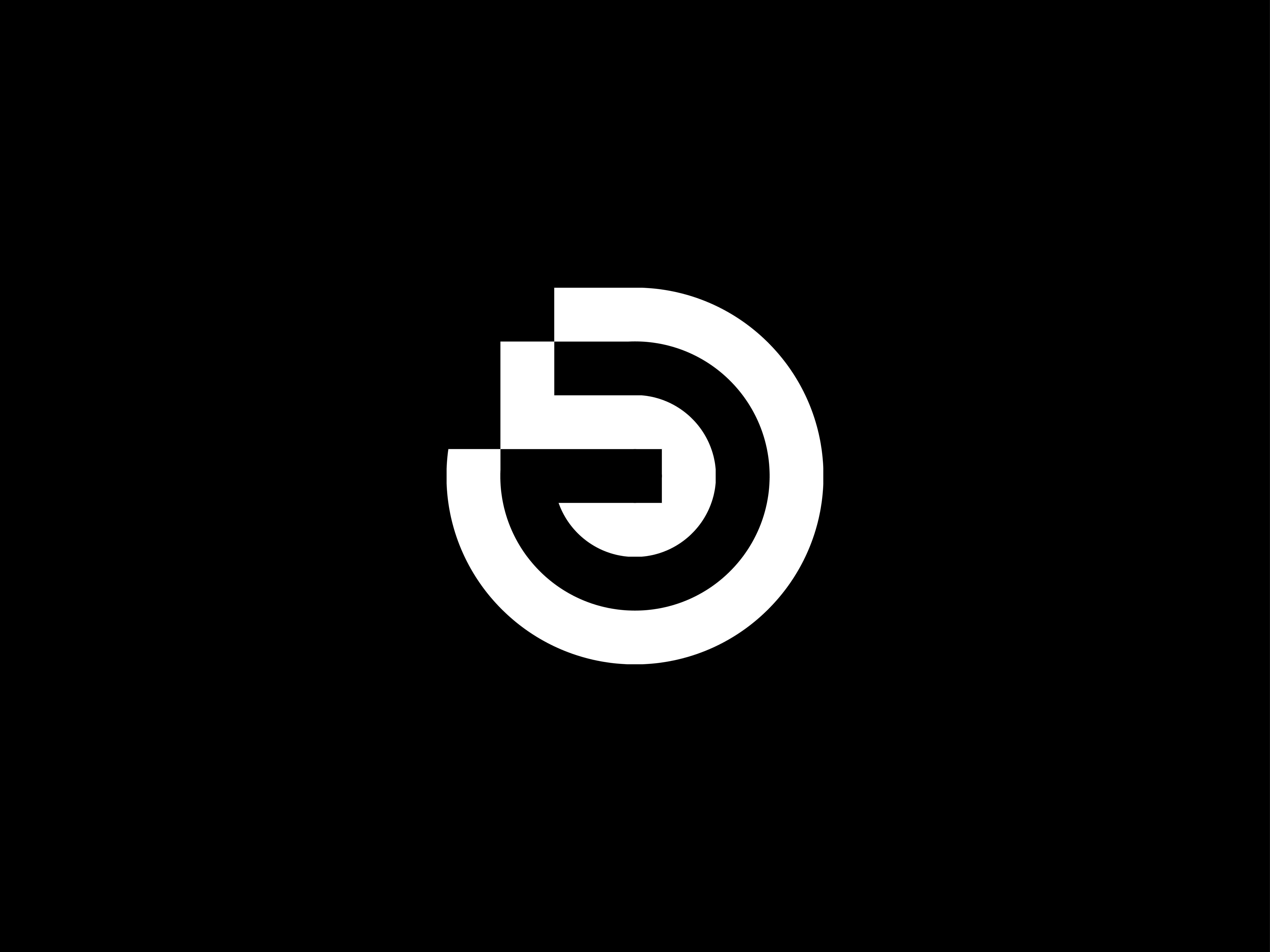 unused letter b monogram logo design by Anik Khandaker for Logonest ...