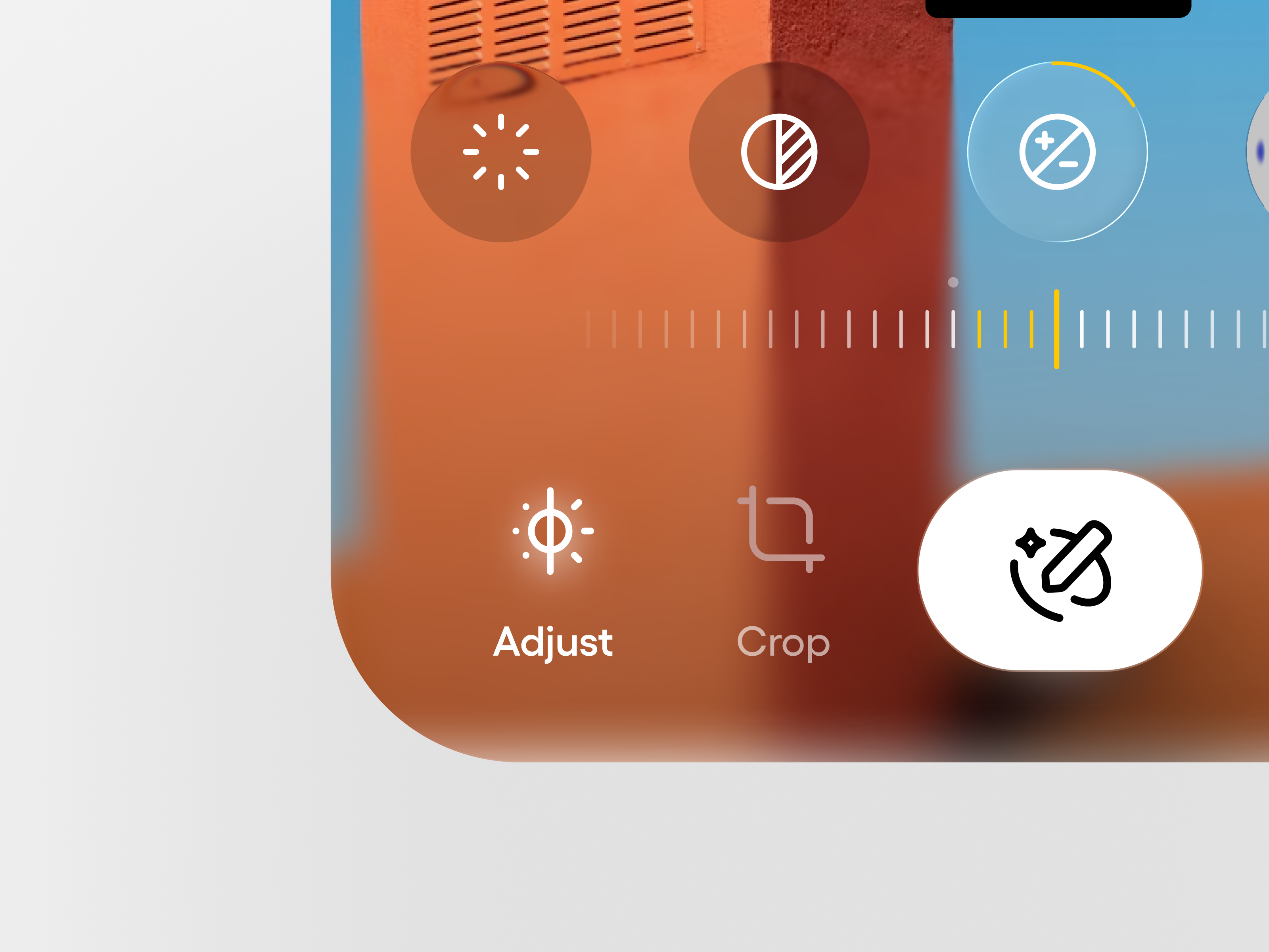 Photo Edit UI by Iconly Pro for Piqo Studio on Dribbble