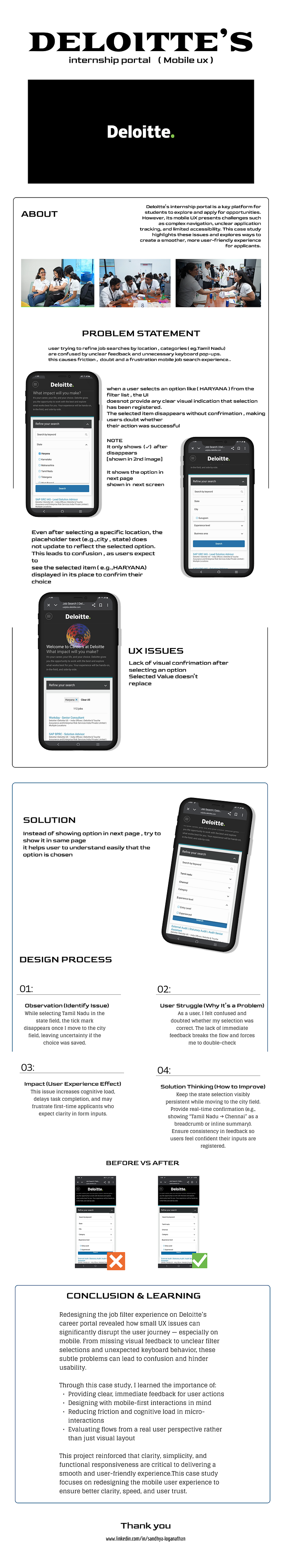 Deloitte's case study by Sandhya on Dribbble
