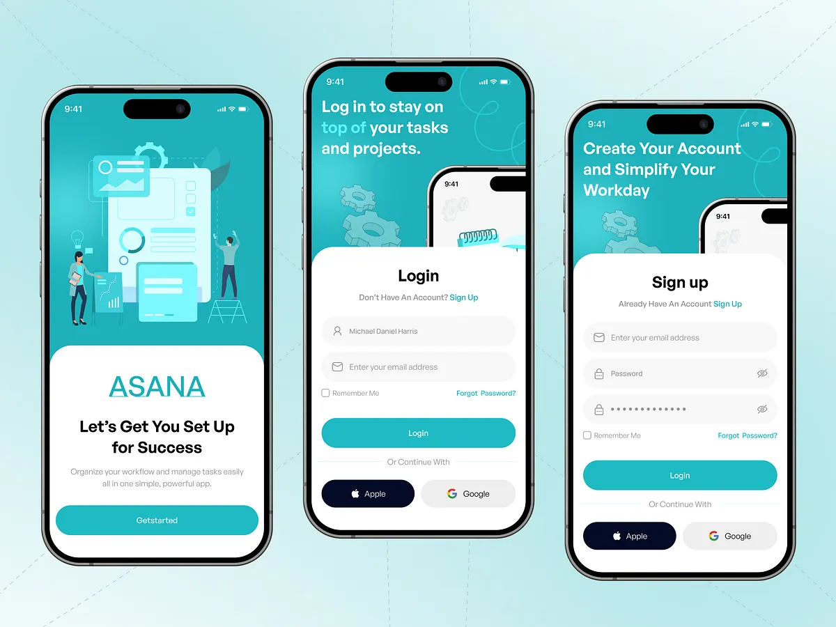 Mobile App Login designs, themes, templates and downloadable graphic ...