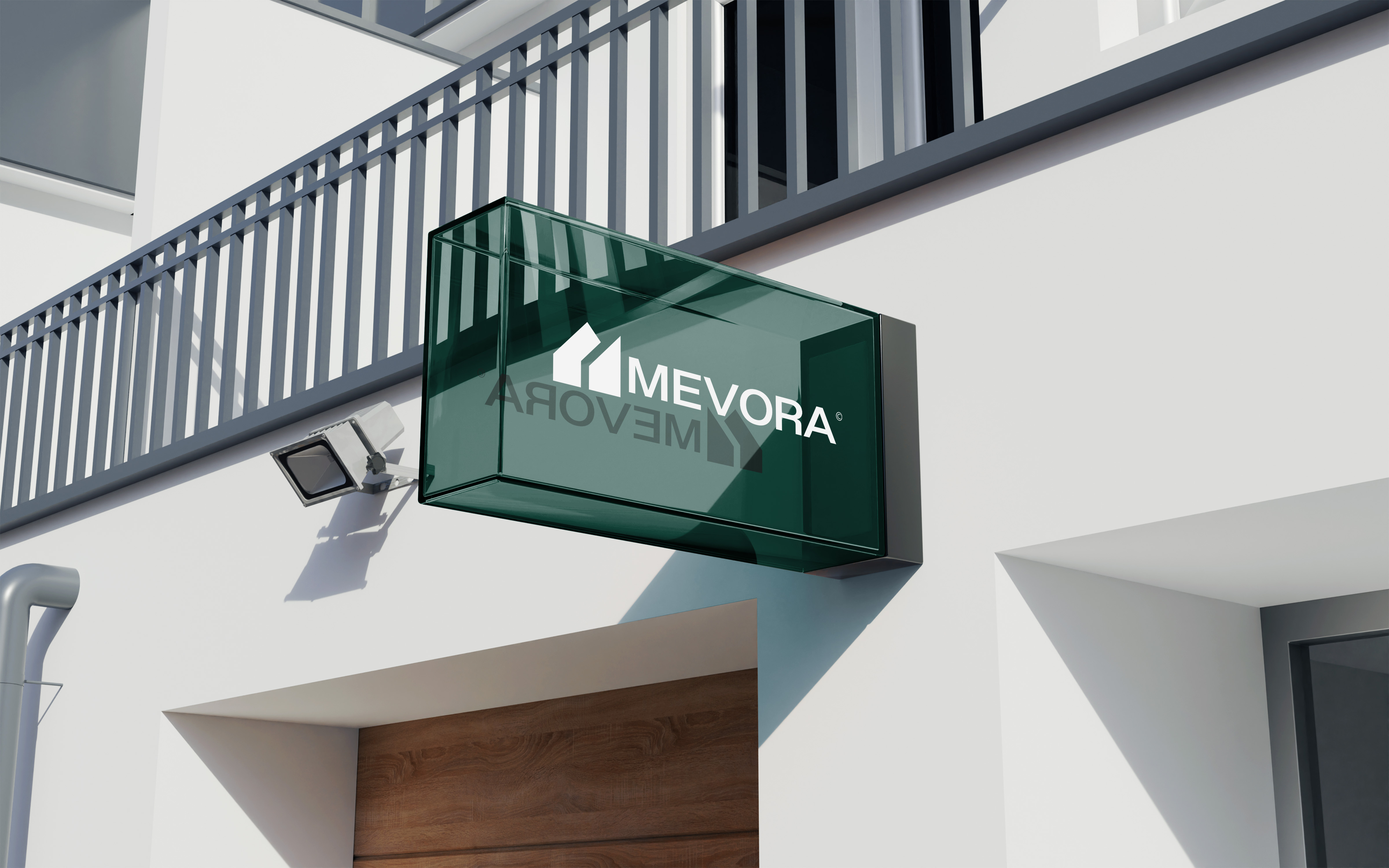 MEVORA – Real Estate Logo & Brand Identity by Sajjad Hosen ® on Dribbble