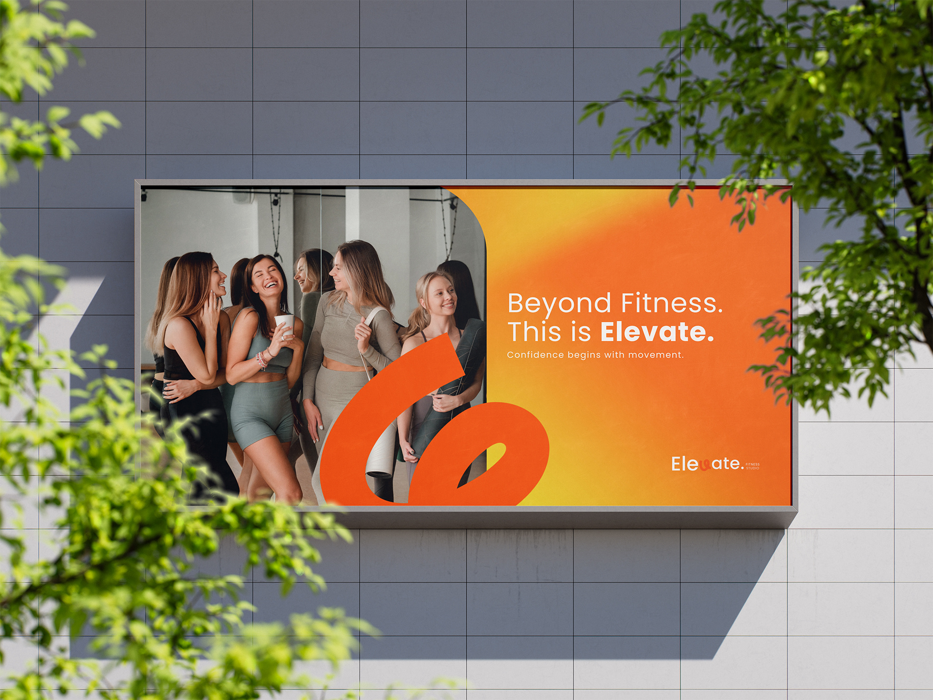 Elevate Fitness Studio│Brand & Logo Design by Zaldy Arlante on Dribbble