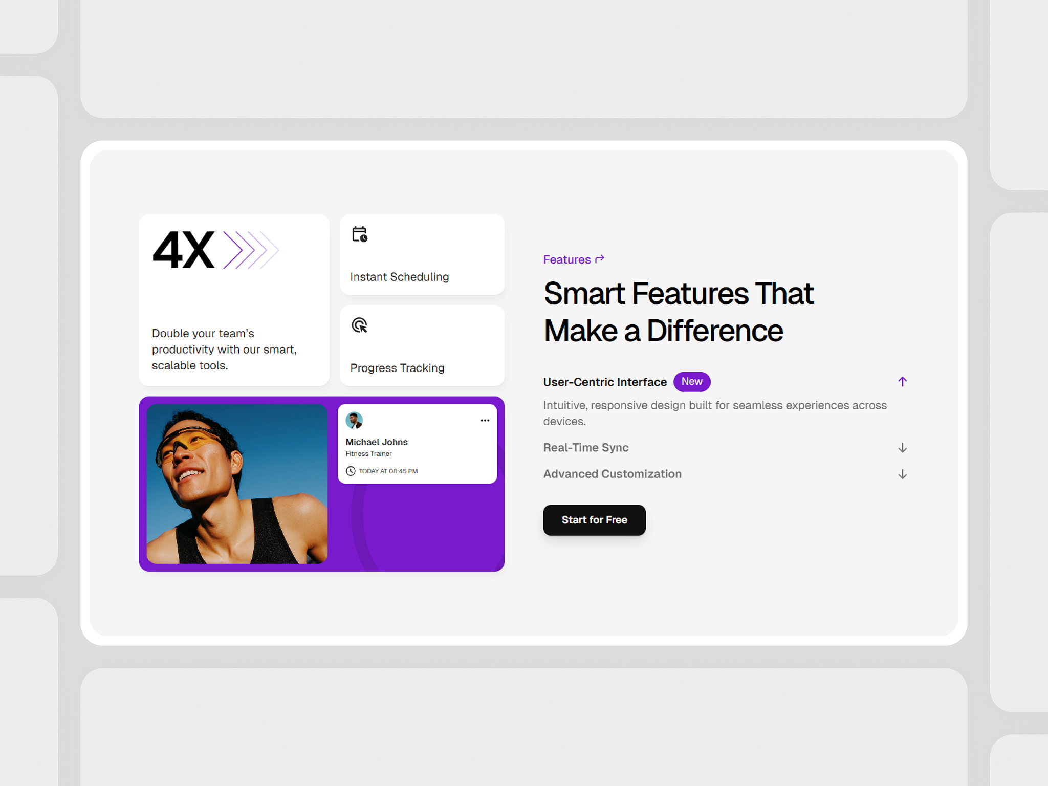 Framer Feature Component - Framify Design by Muhammad Talha on Dribbble