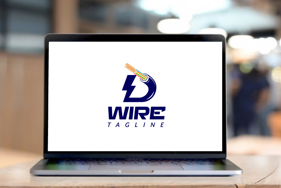 Electric Wire Logo Cable Wire Power Logo by LOGOXpress on Dribbble