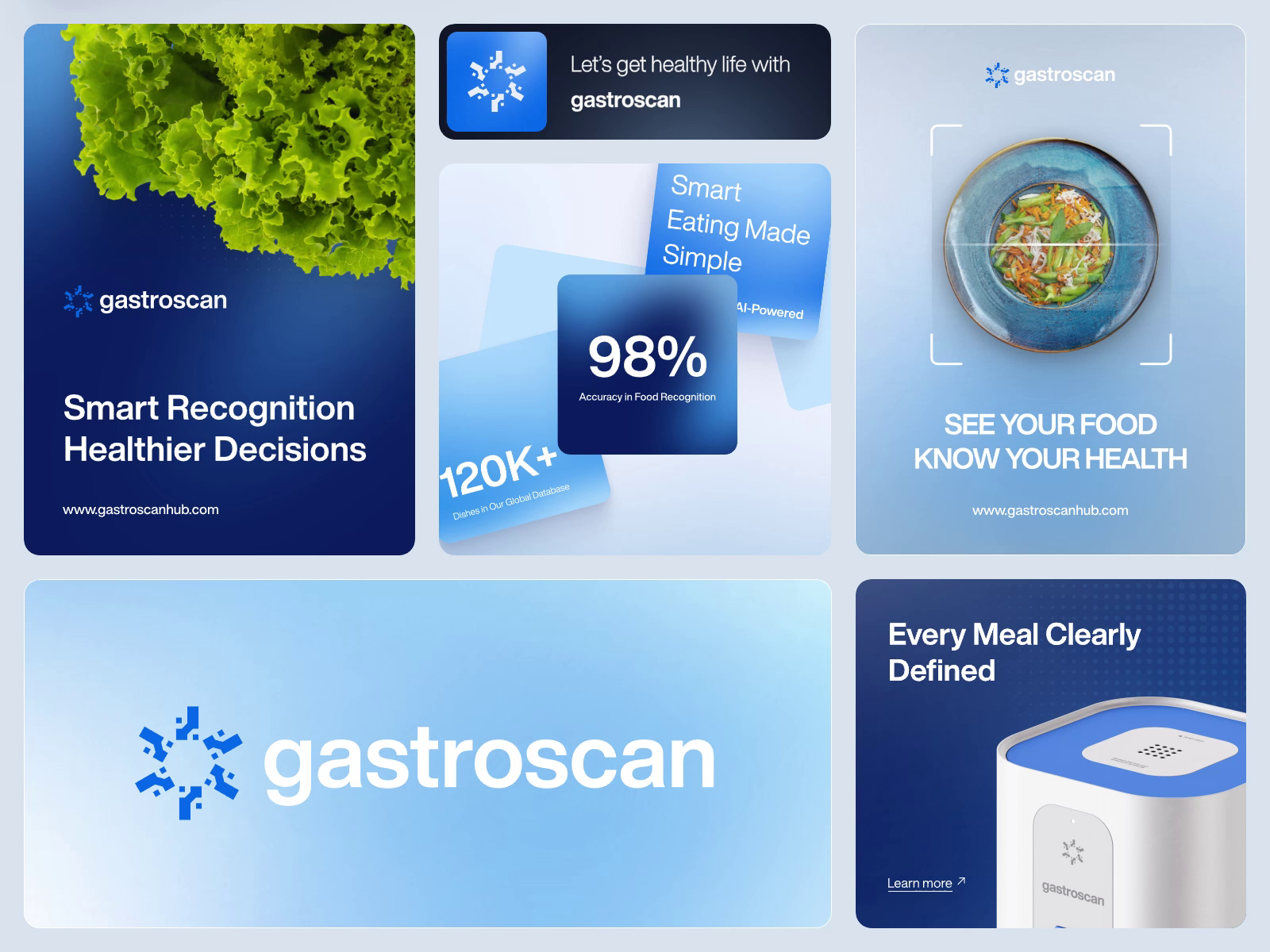 Gastroscan - AI-Based Food Recognition Logo & Branding by Dipa Branding ...