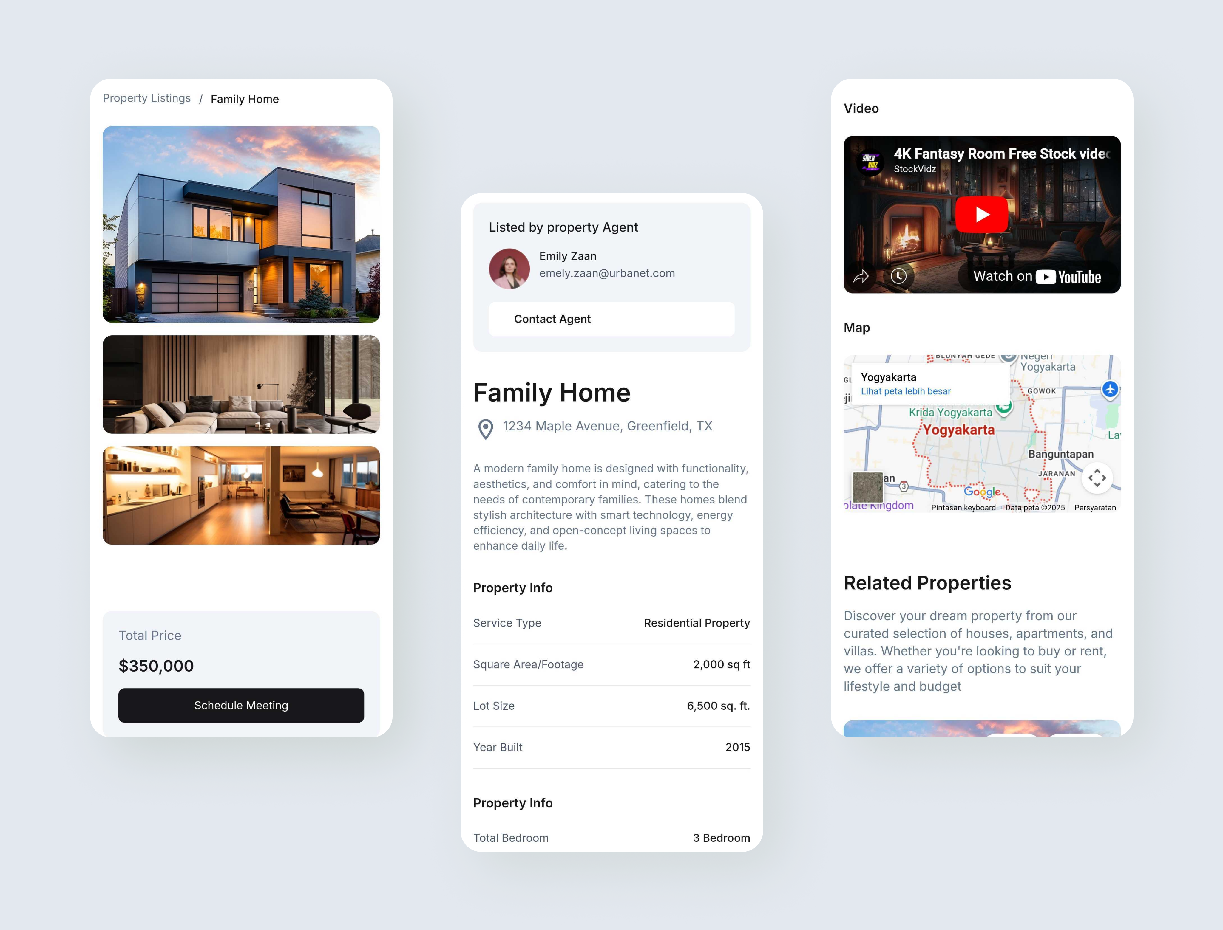 Urbanet Listings Page – Real Estate Website UI Figma by Ahmad S. Afandi ...