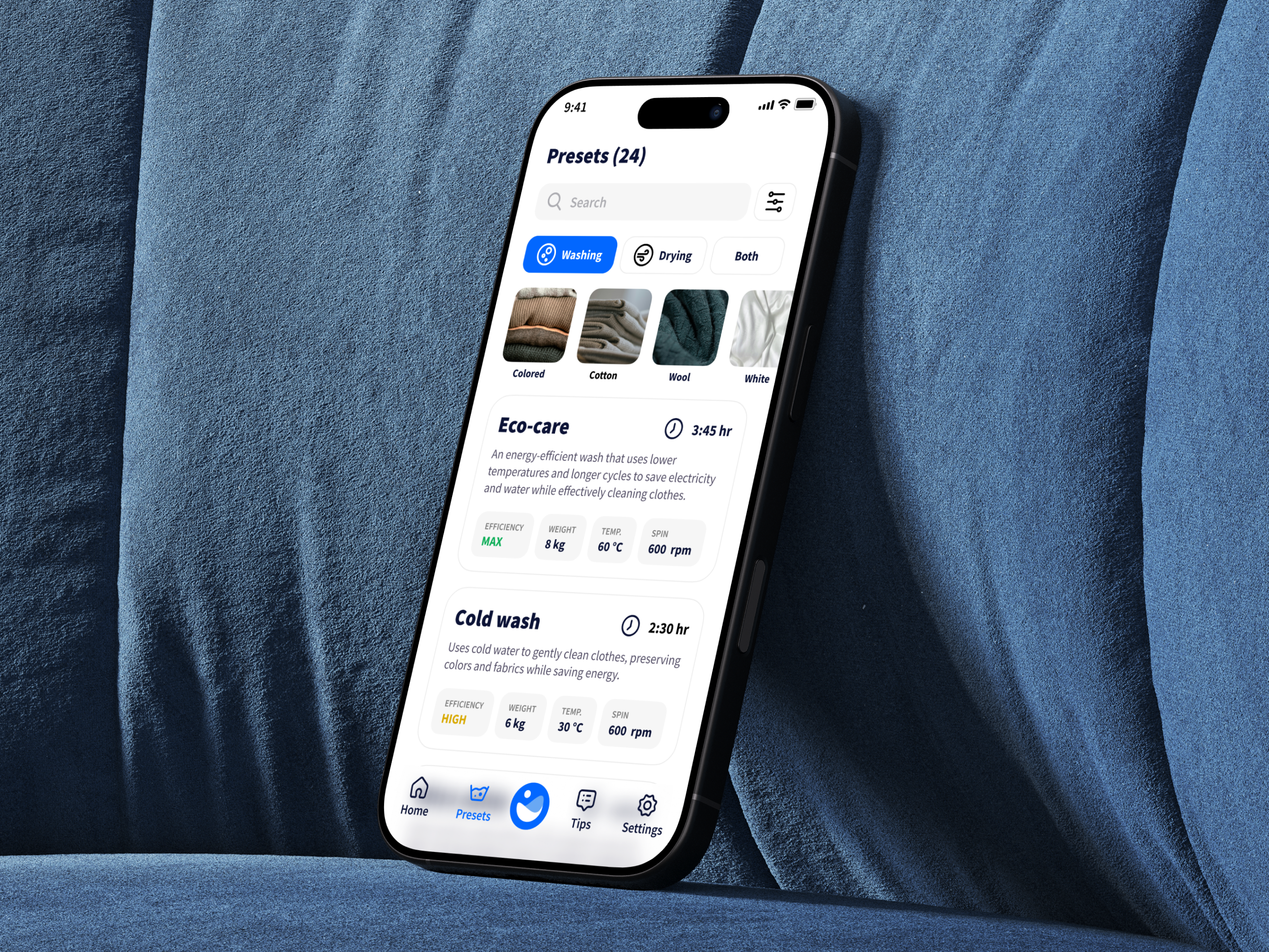 Smart Washing Machine App By Otto Panczel On Dribbble