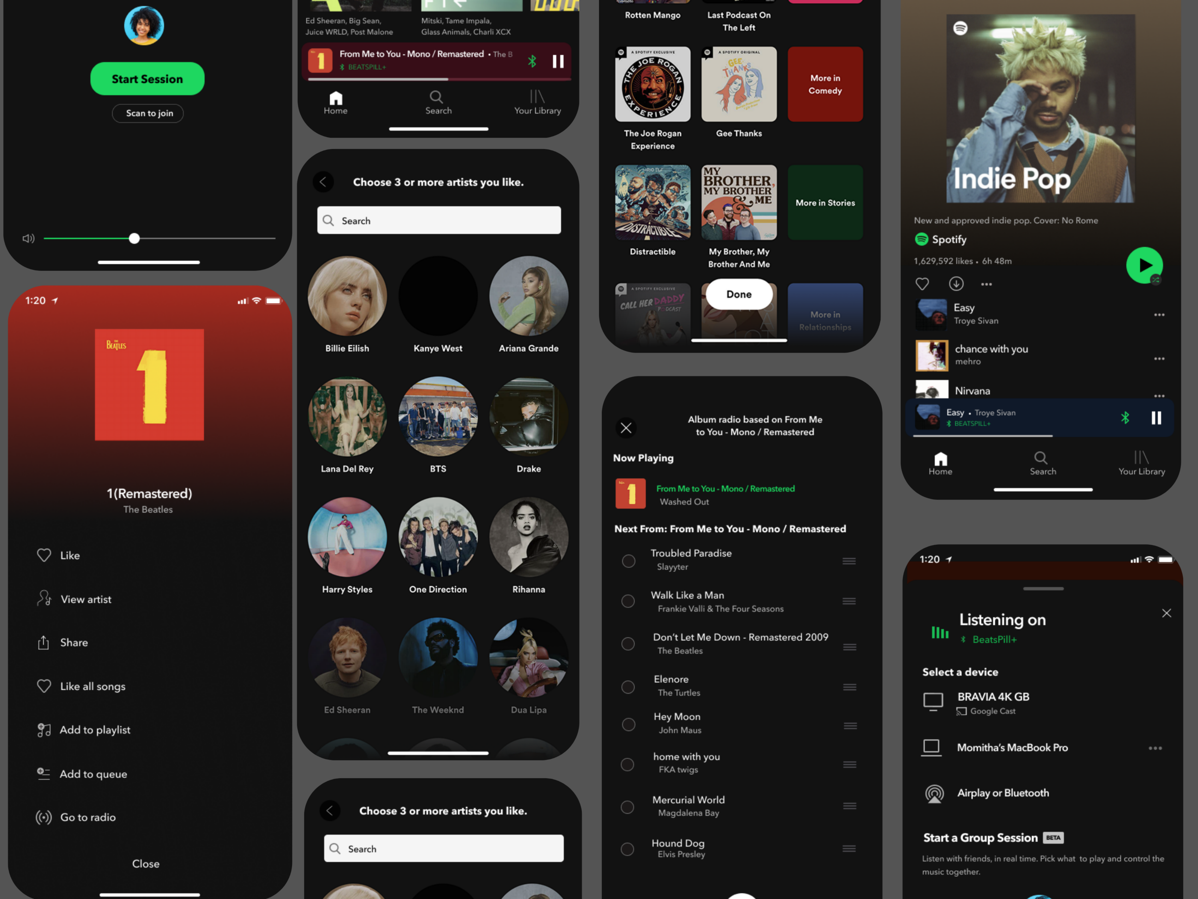 Spotify Clone UI/UX by Shaik Sameer on Dribbble