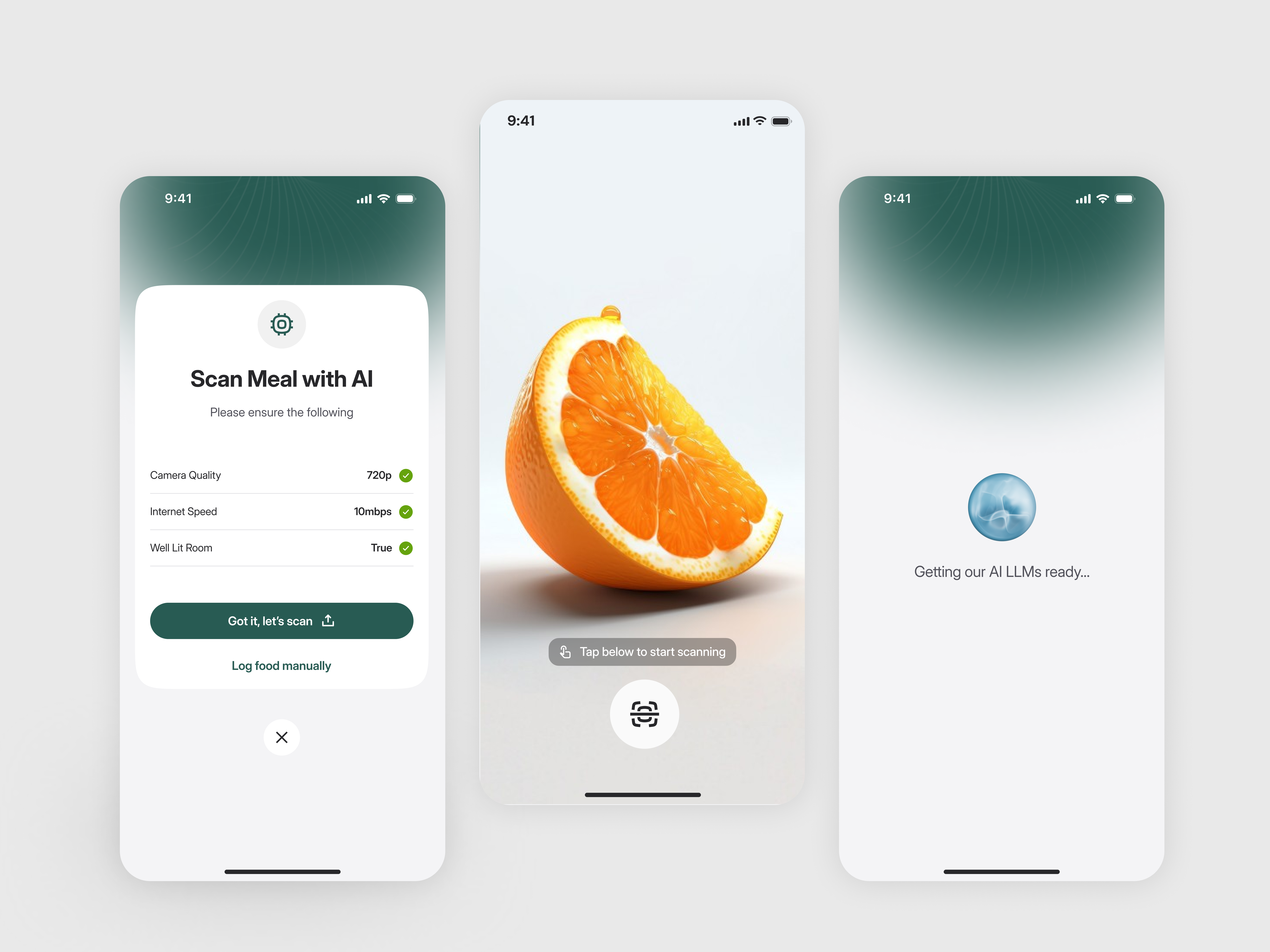 Food Scanner App Design by Orbix Studio – Brand Identity Design for ...