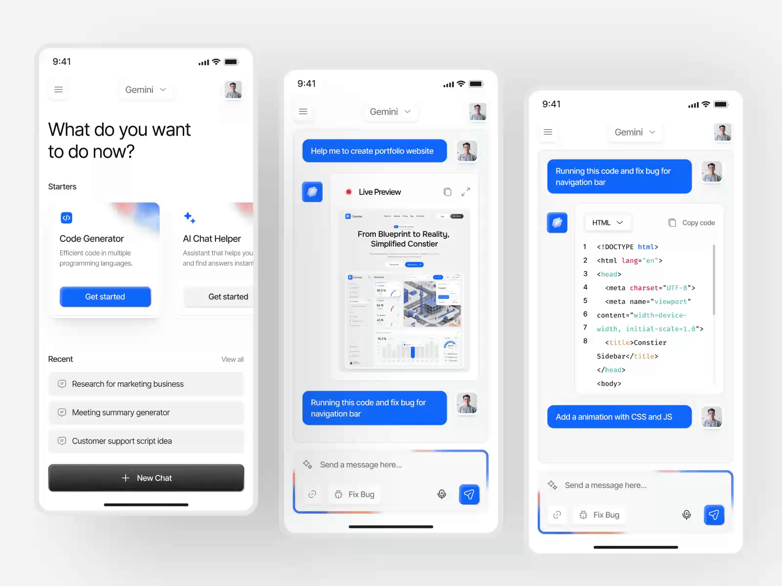 Axia - AI Chatbot Mobile App by Fajar Firmansyah for Orenji Studio on ...