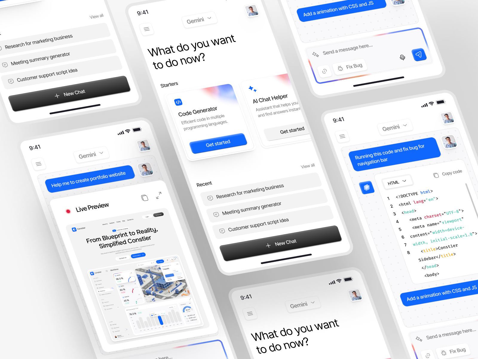 Axia - AI Chatbot Mobile App by Fajar Firmansyah for Orenji Studio on Dribbble