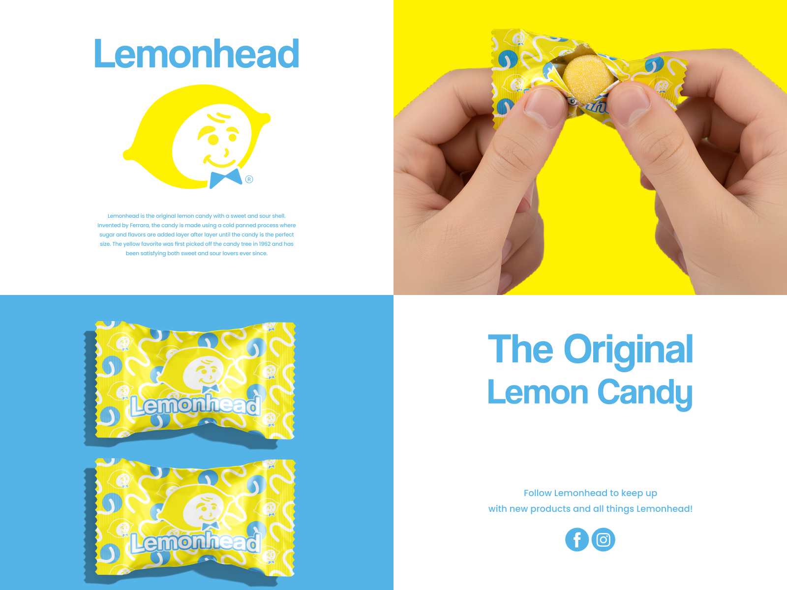 Unofficial Redesign Lemonhead Logo and Visual Brand by Garagephic ...