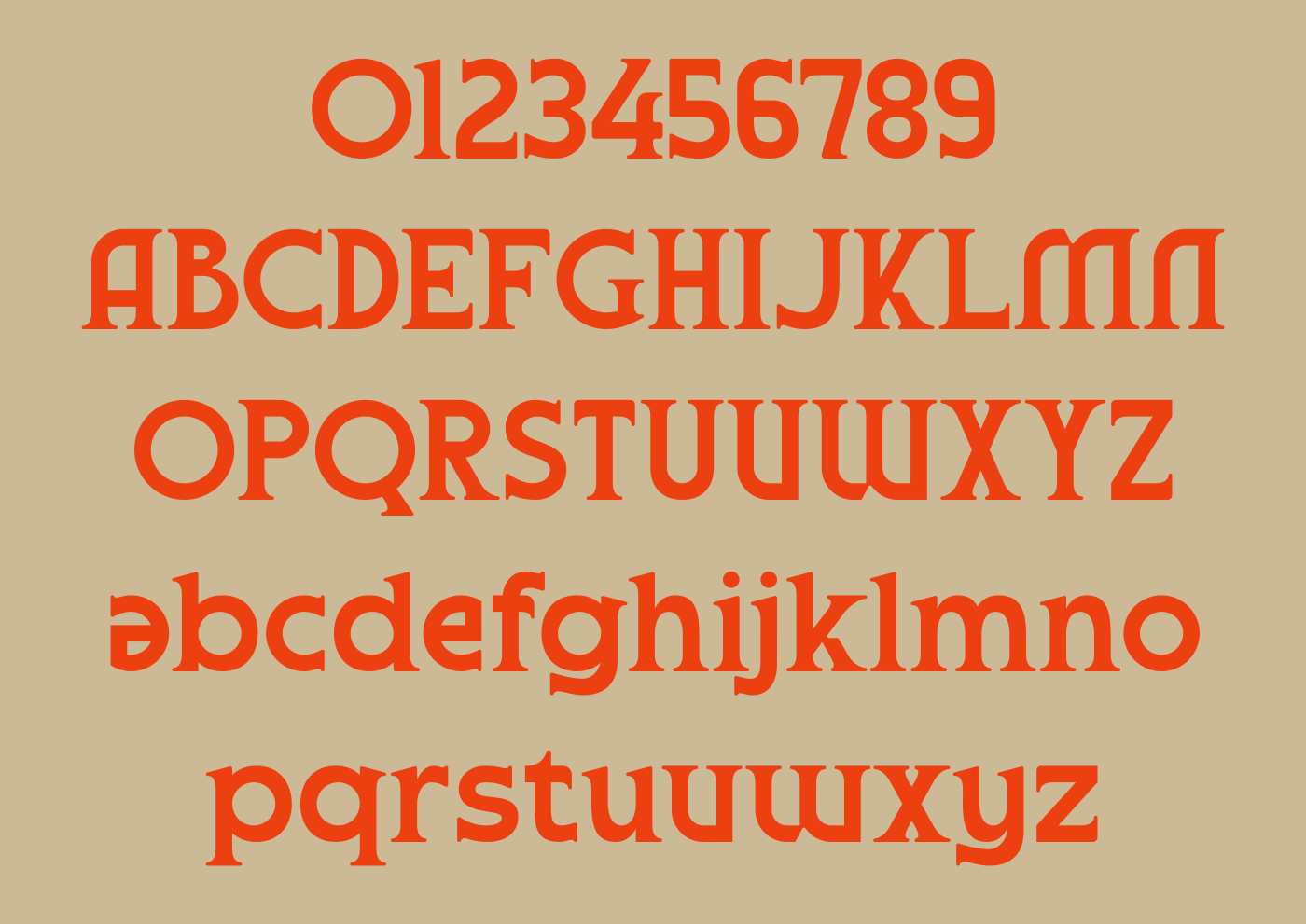 MISHCA FONT by MarvaType on Dribbble