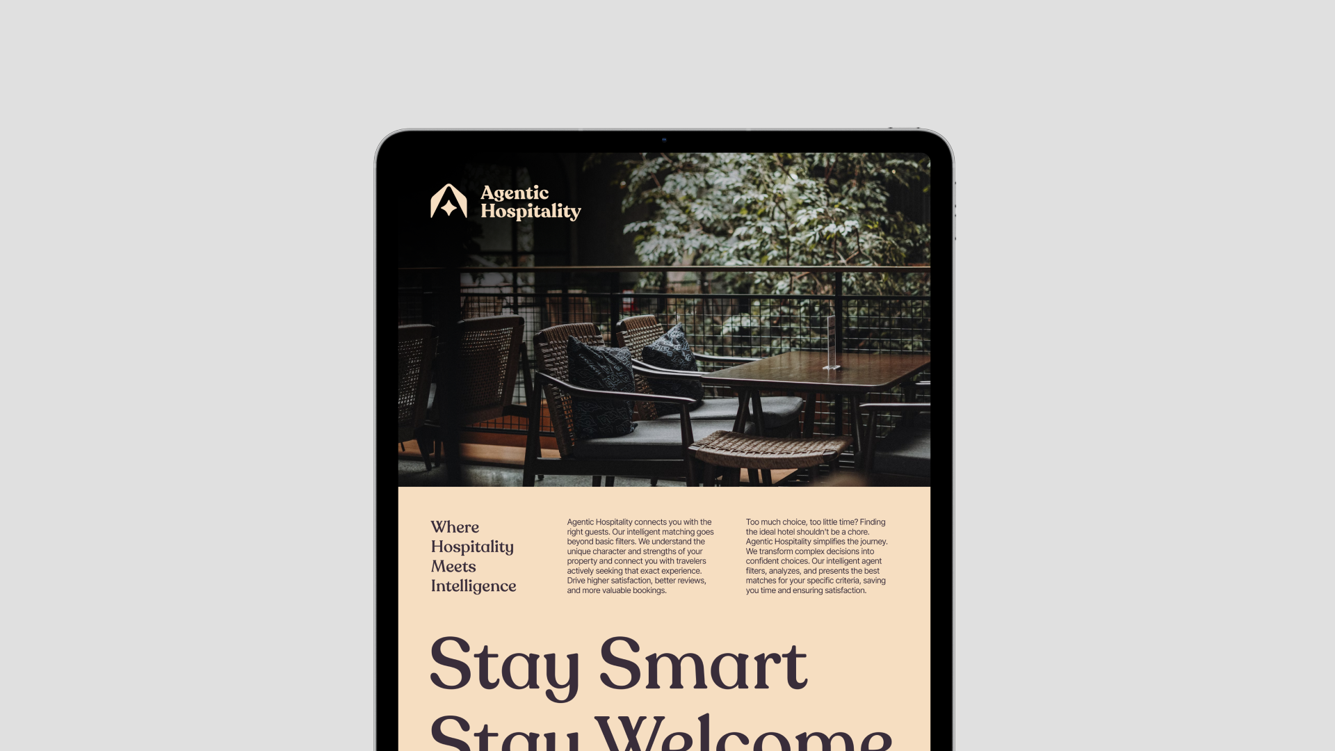 Agentic Hospitality • Logo design by Voronoi® Studio on Dribbble