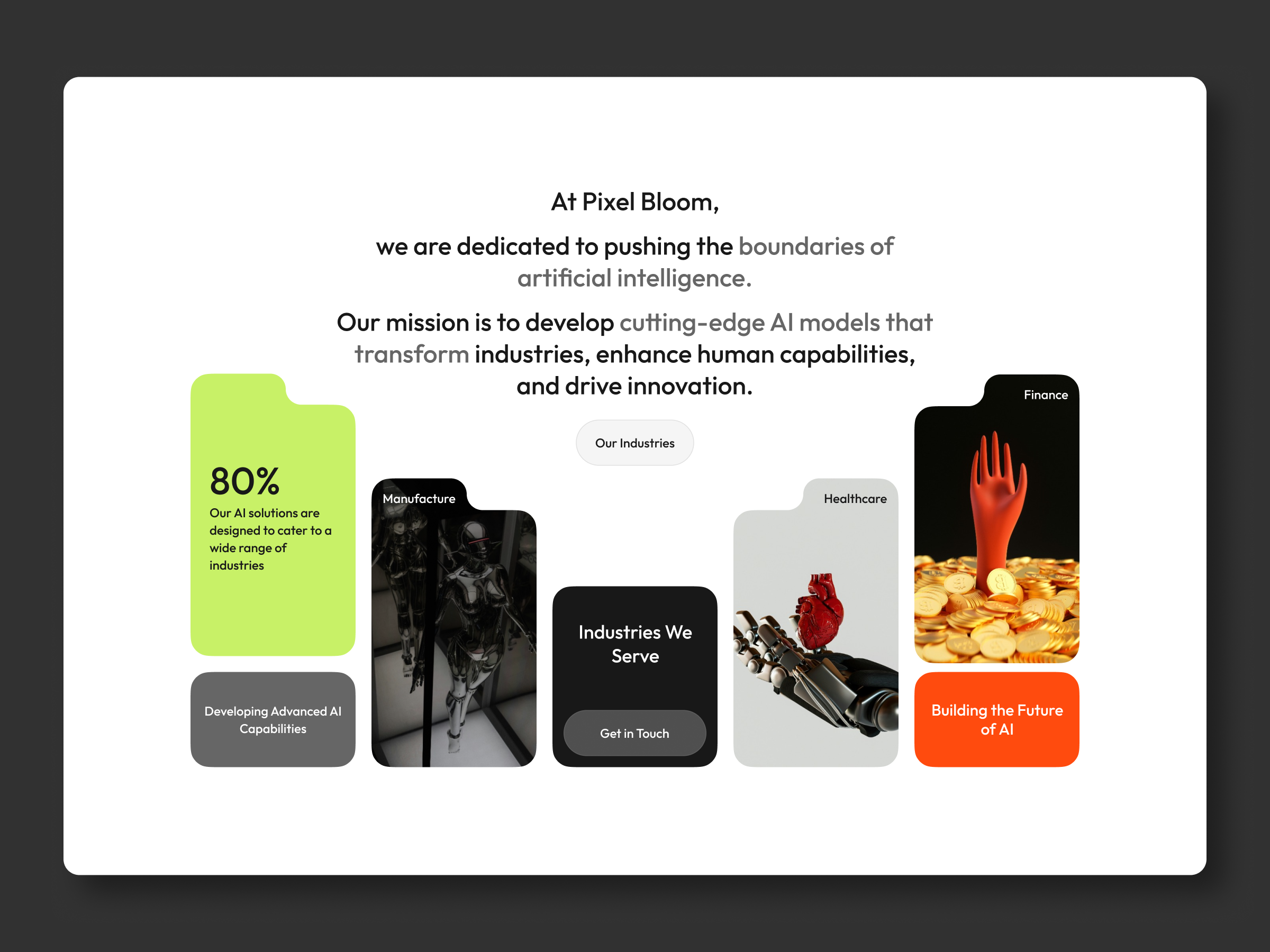 UI Wiki - AI Innovation Pixel Bloom Design by UI Wiki Studio on Dribbble