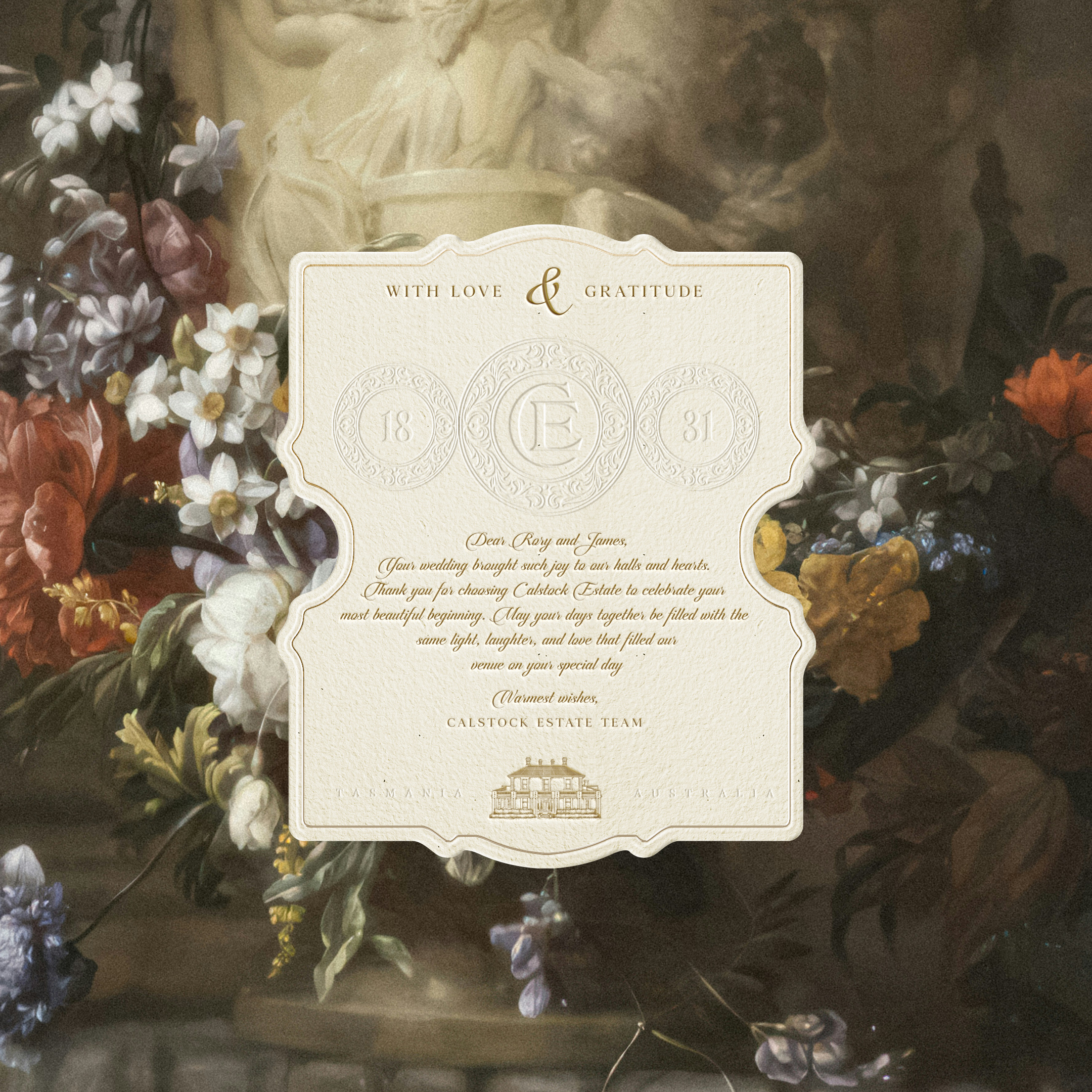 Identity for Calstock Estate 1831 by Project4 on Dribbble