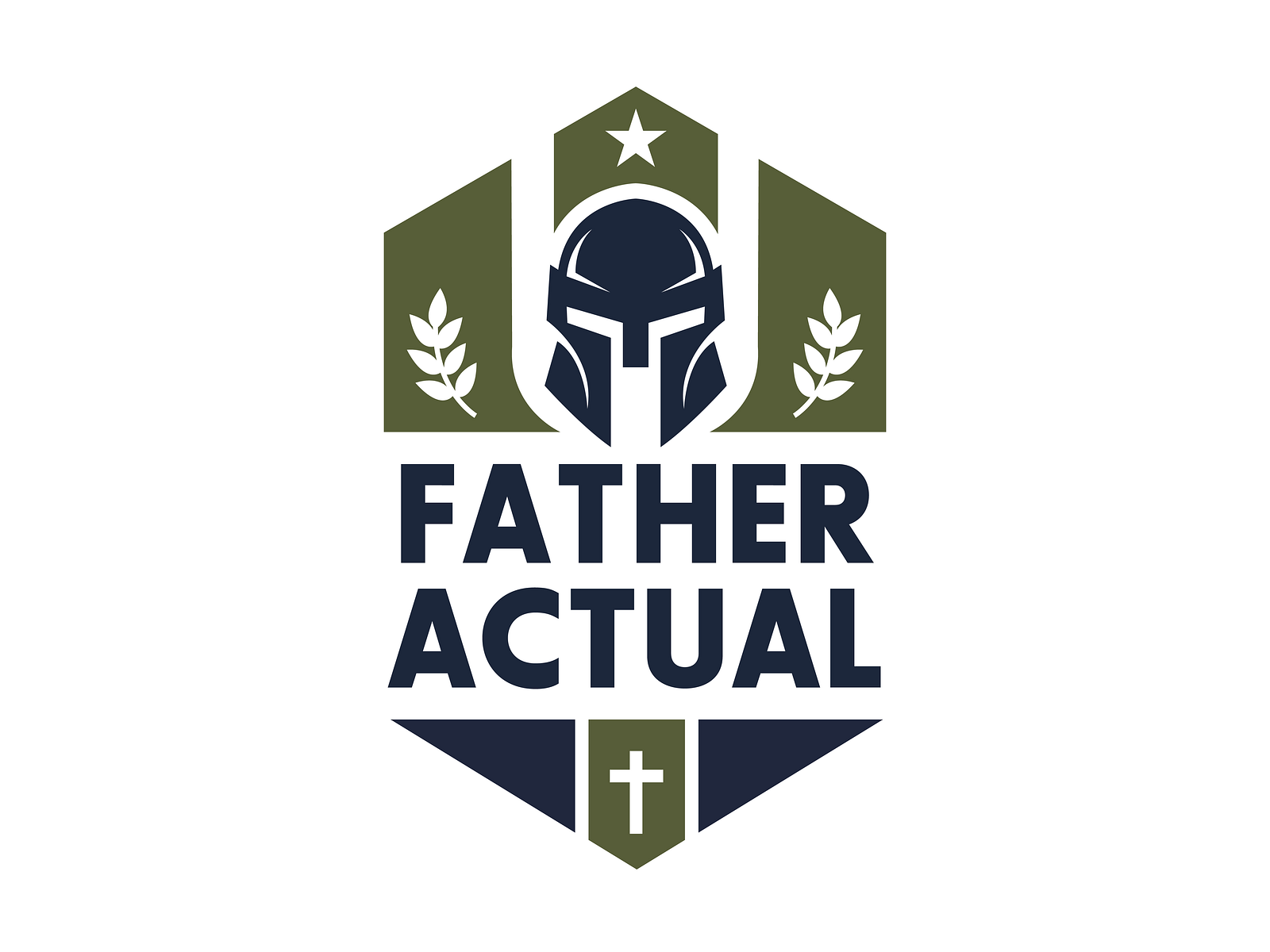 Father Actual Logo Design by Monovo Studio on Dribbble