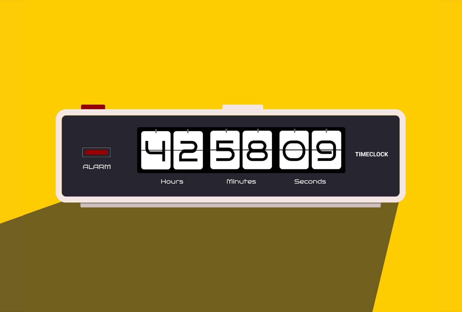 Retro countdown timer by Haruka K on Dribbble
