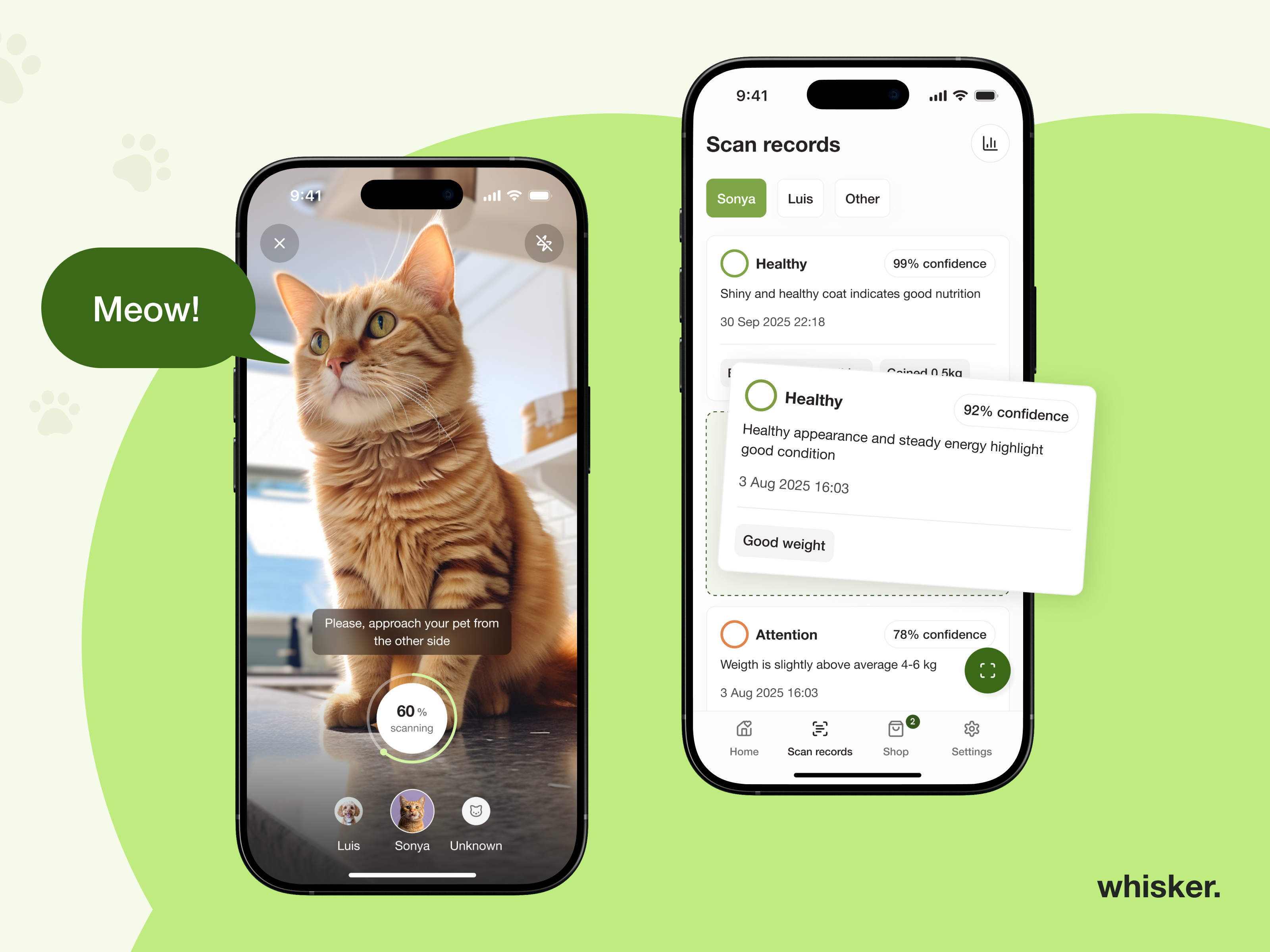 Pet Care Mobile App Design – Whisker by Phenomenon Product for ...