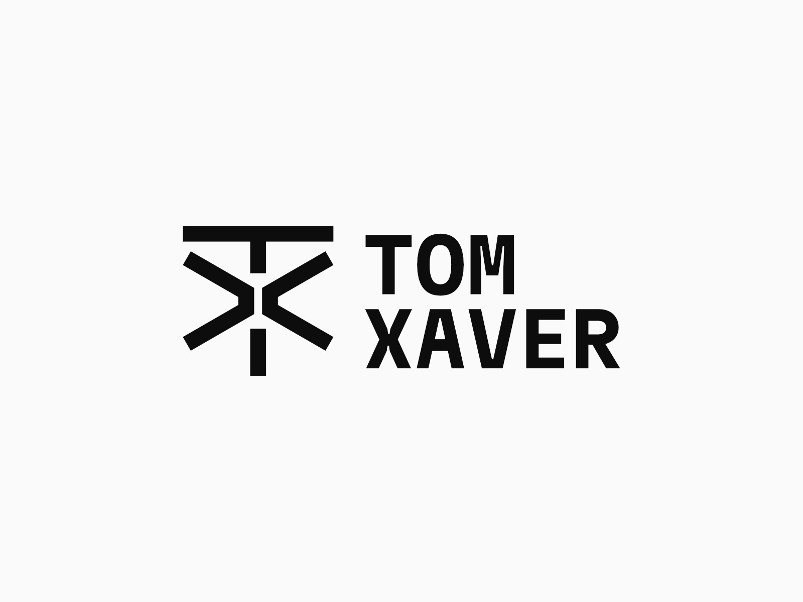 T X / Tom Xaver - Monogram Logo Design by Ilham Albab on Dribbble