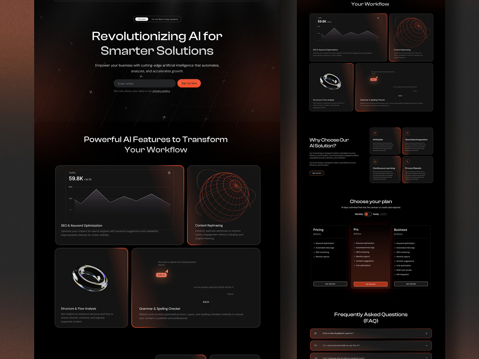 Professional Website Design Services by Alishba Sadia on Dribbble