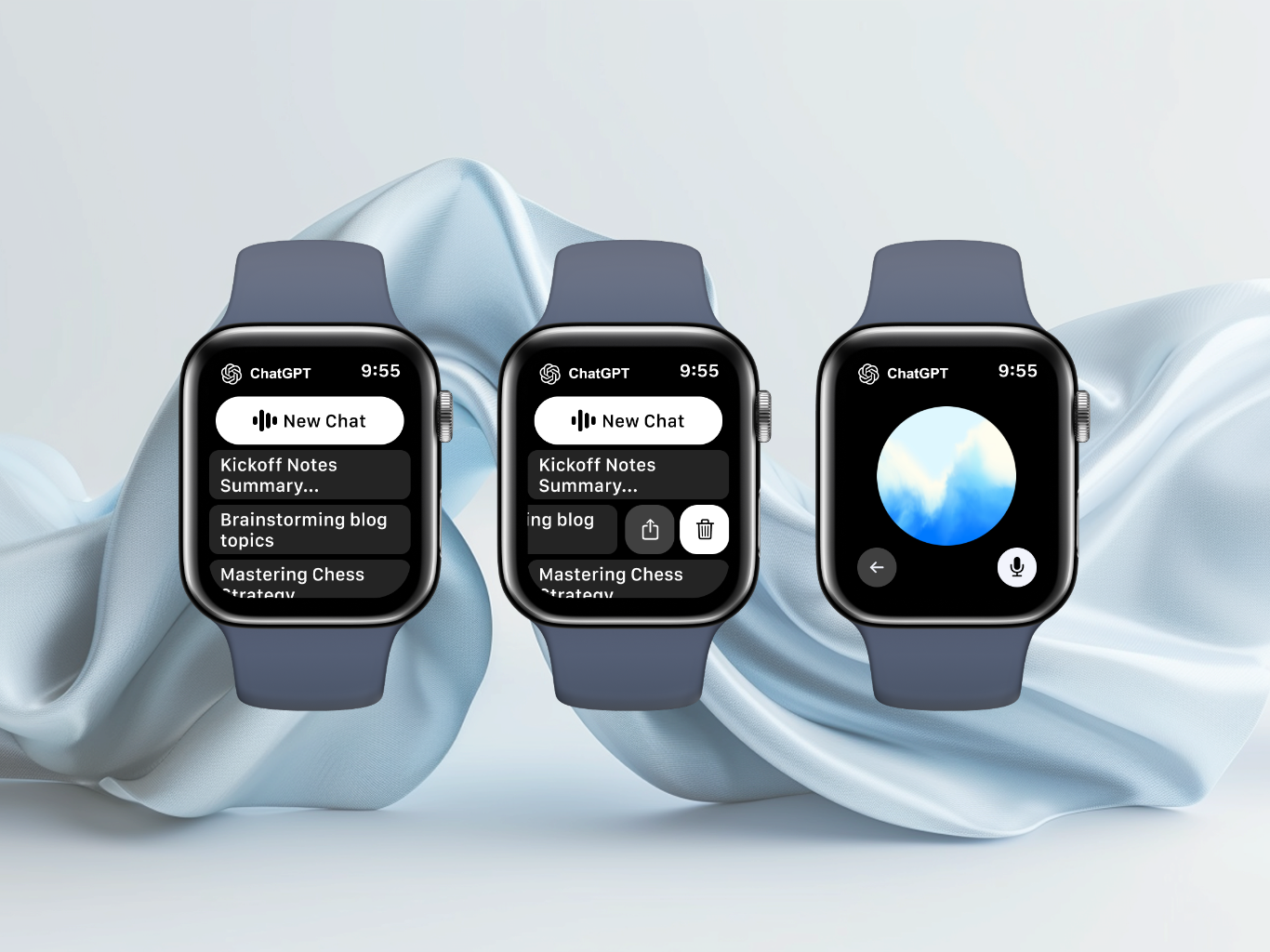 CHATGPT — APPLE WATCH CONCEPT APP by Matt Medley on Dribbble