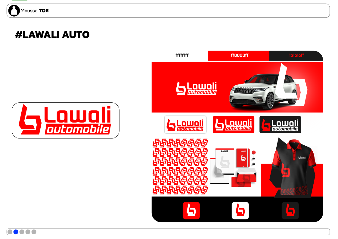 LAWALI AUTO BRAND IDENTITY by Moussa Toe on Dribbble