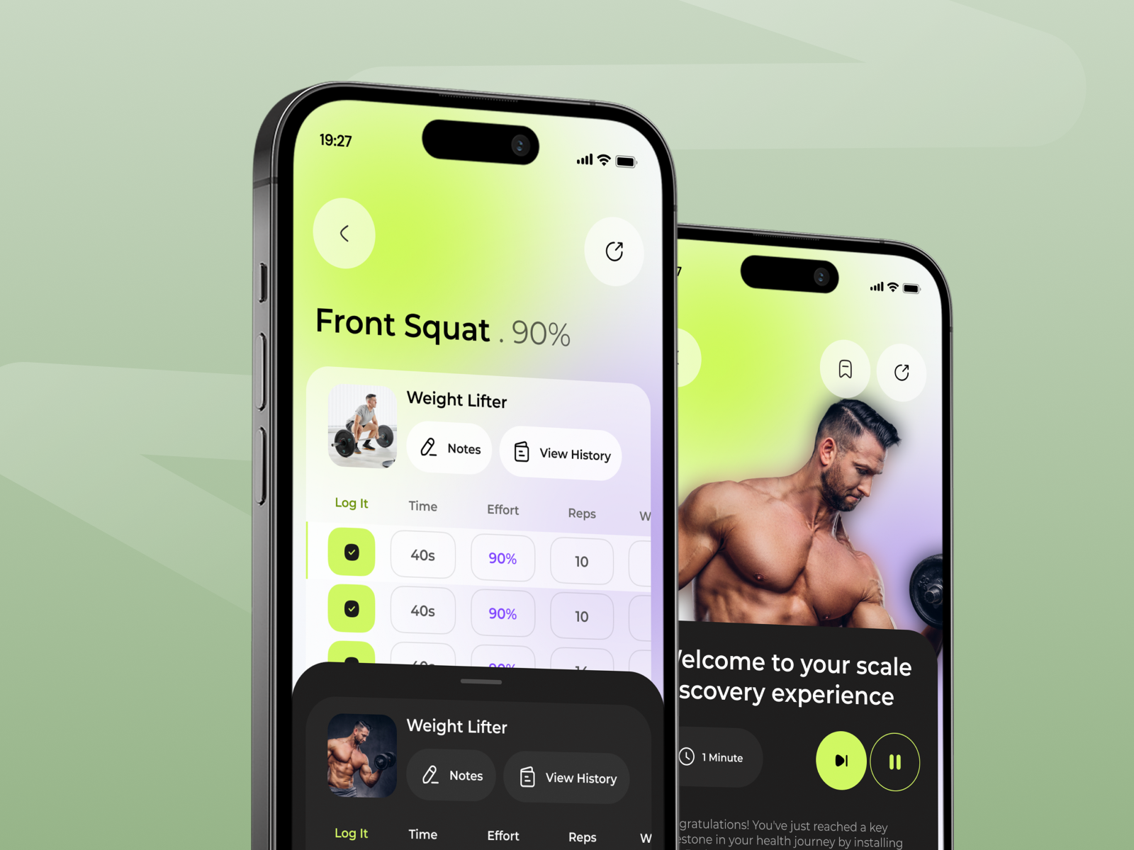 Sport application mobile UI design by Roohi Koohi on Dribbble