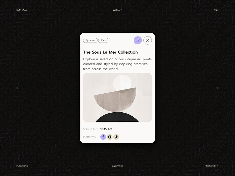 Postify - Social Media Management Web App by Arounda Product & UI/UX ...