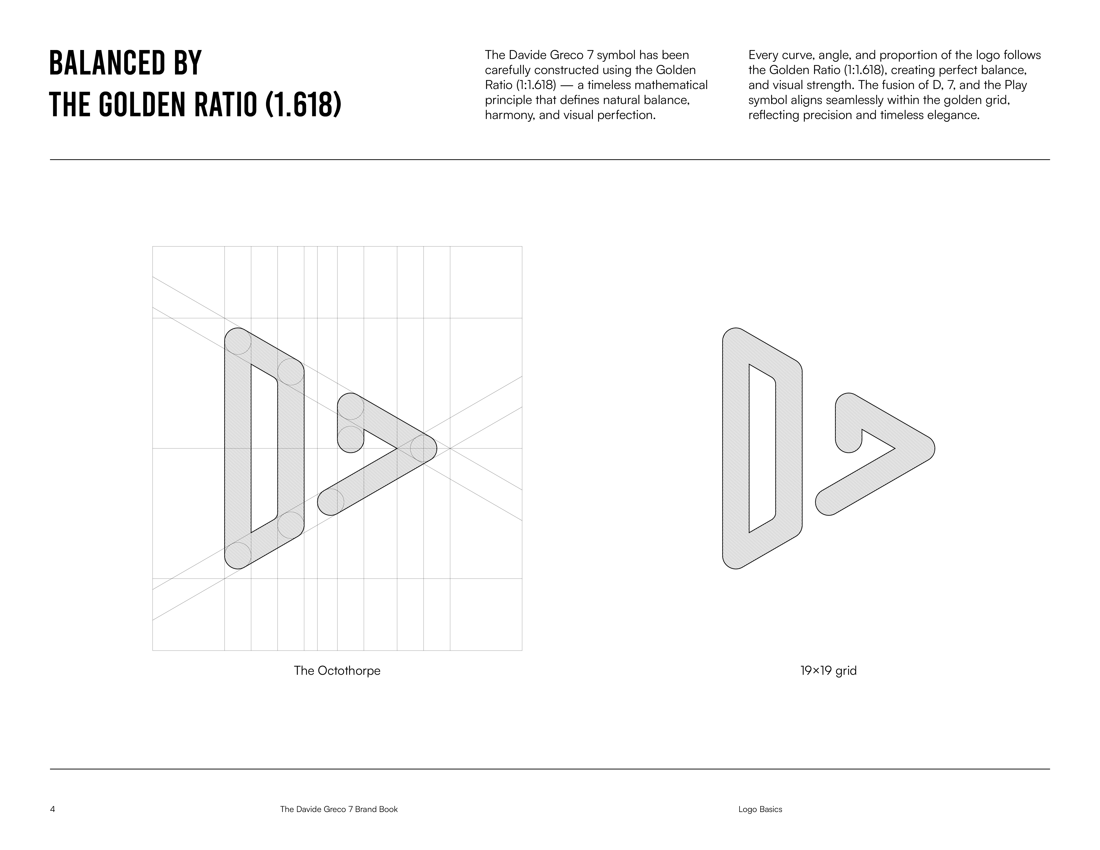 Davide Greco 7 — Logo & Brand Guideline Design by Mehedi Hasan on Dribbble