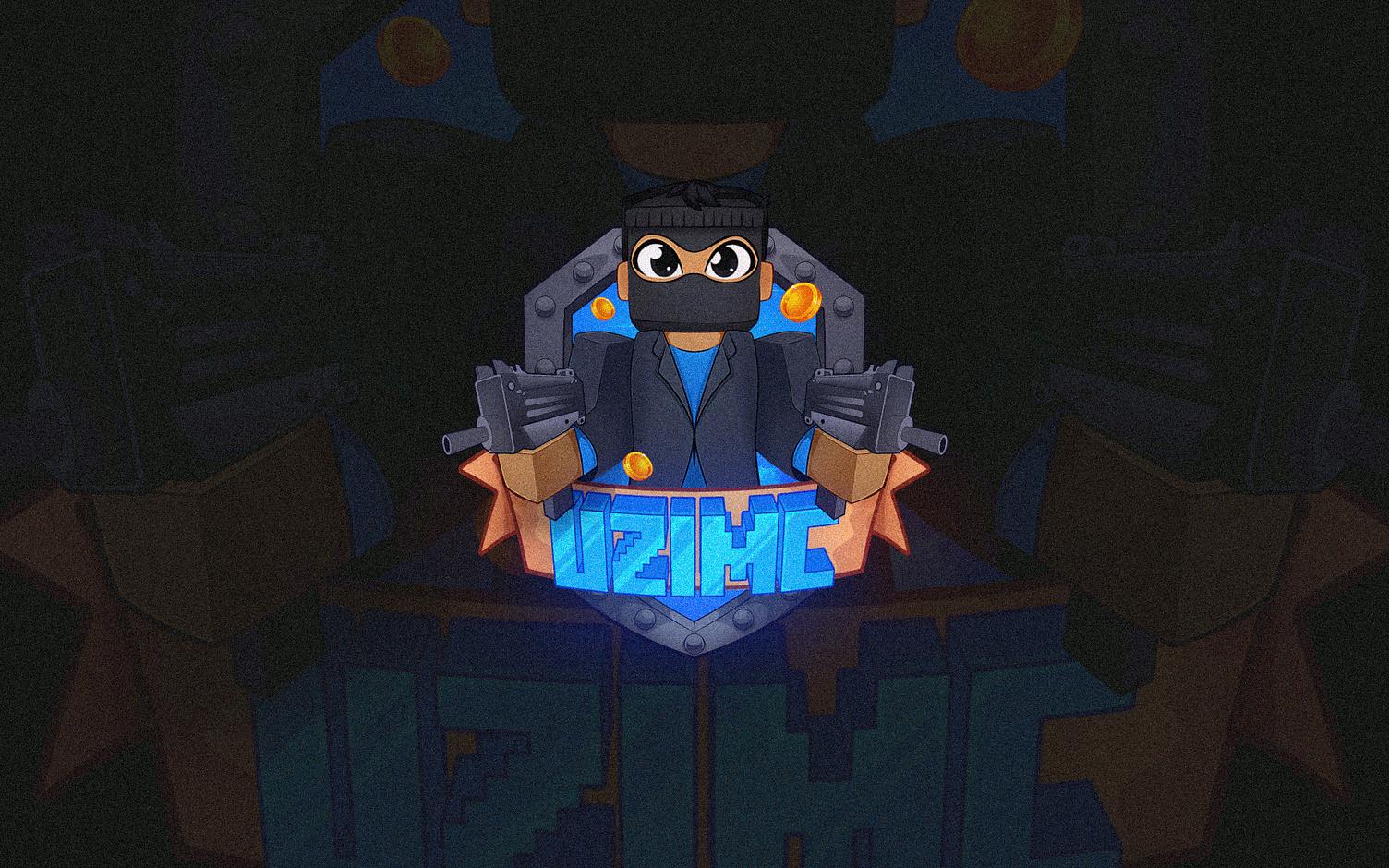 Minecraft mascot logo by Karol Brzozowski on Dribbble