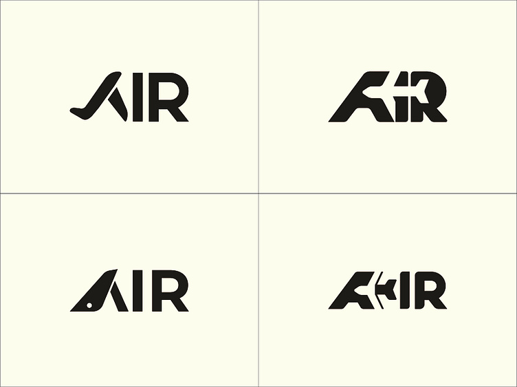 Air Logo by Mizan on Dribbble
