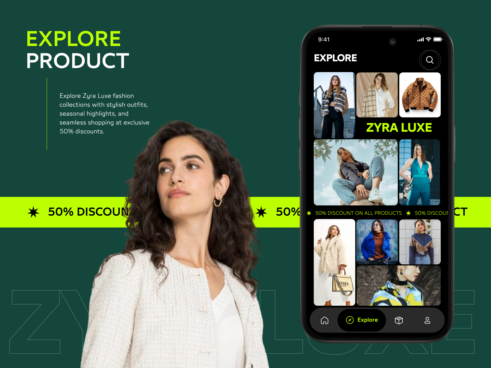 Zyra Luxe: Trendy Fashion E-Commerce App by MQoS UI/UX for MultiQoS on Dribbble