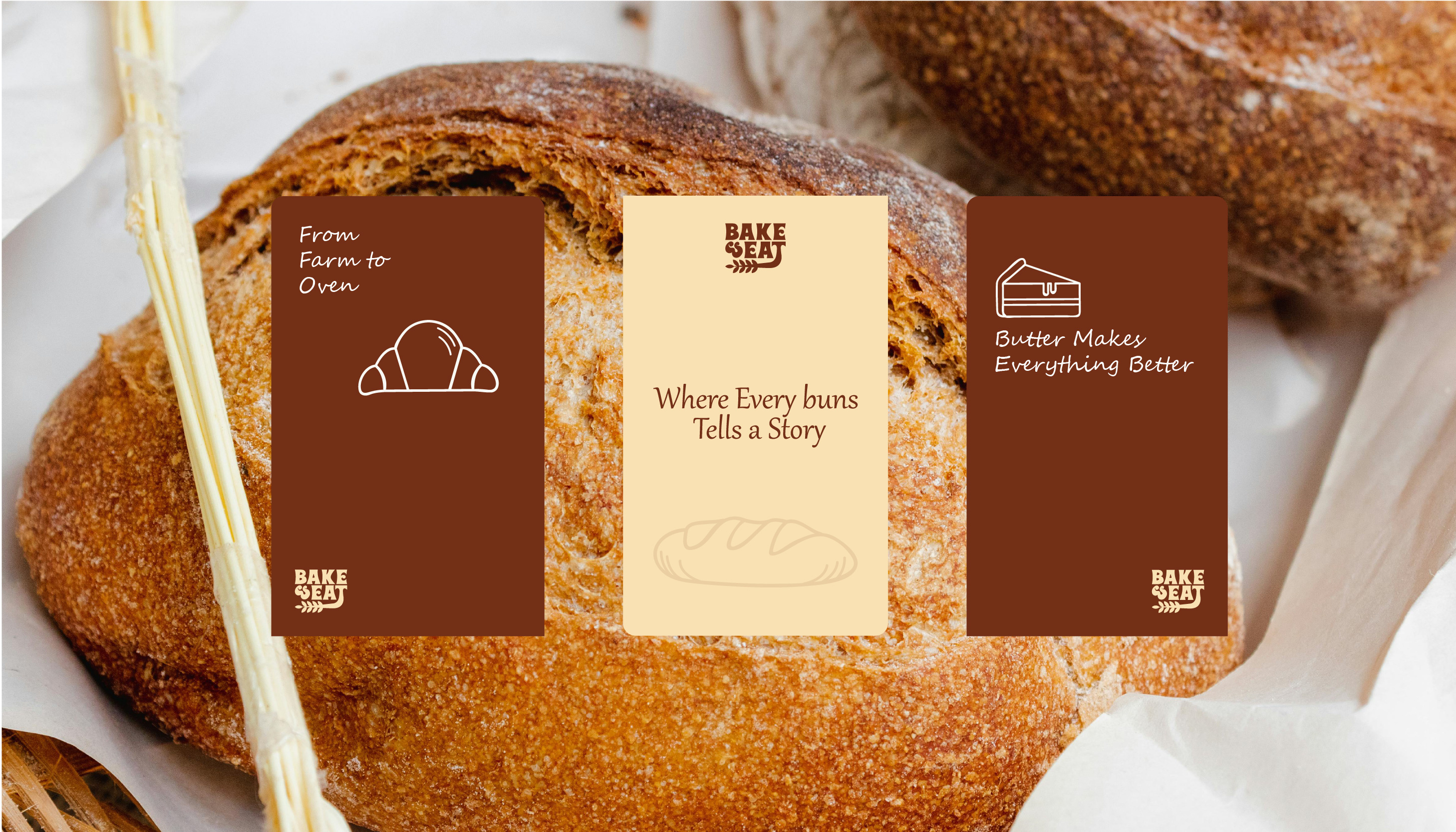 Bake & Eat Bakery Logo Design by GRAPHICARC | Logo Designer and ...