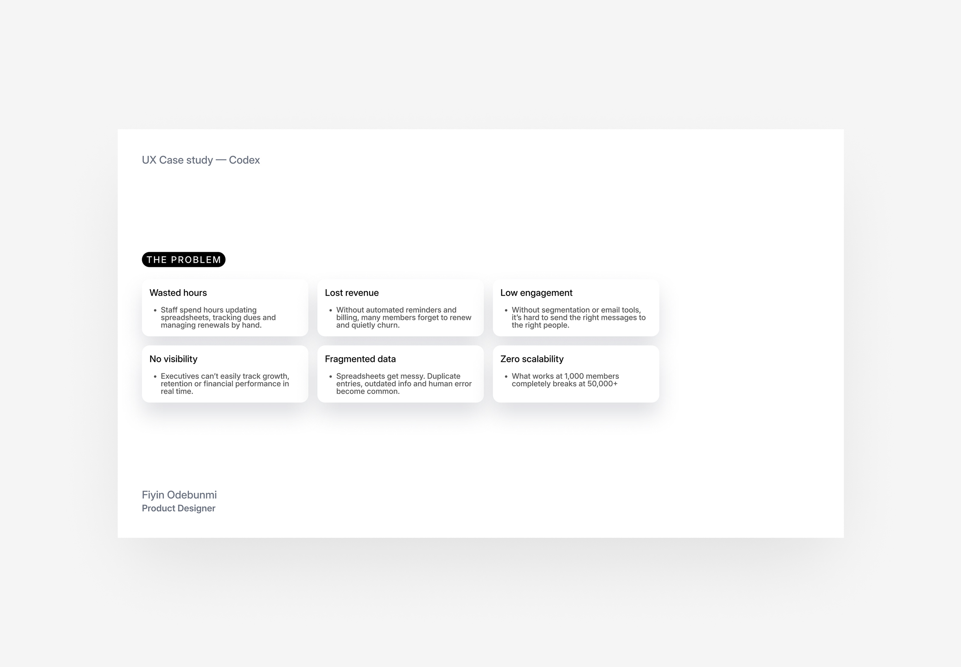 UX Case Study - Codex by Fiyin Odebunmi on Dribbble