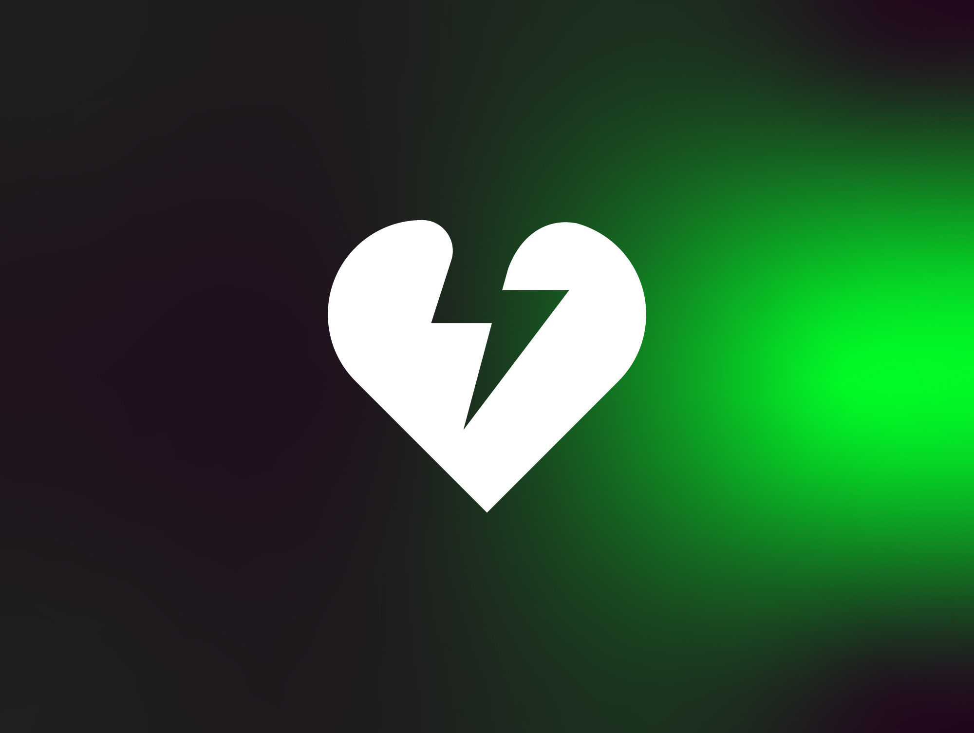 Flash Heart Logo Design by Dimas Rahmat on Dribbble